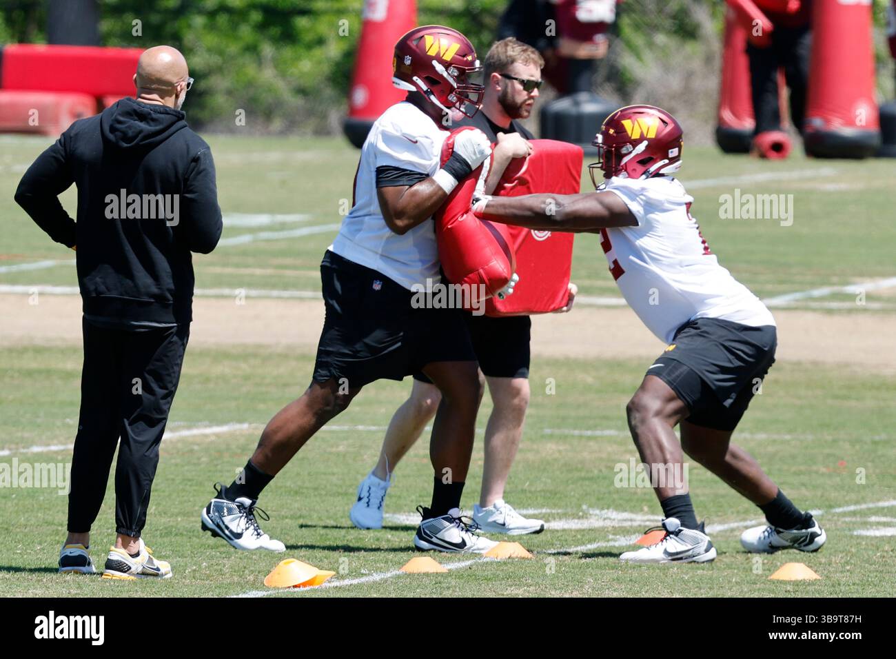 Washington Commanders first round draft pick offensive tackle Josh ...