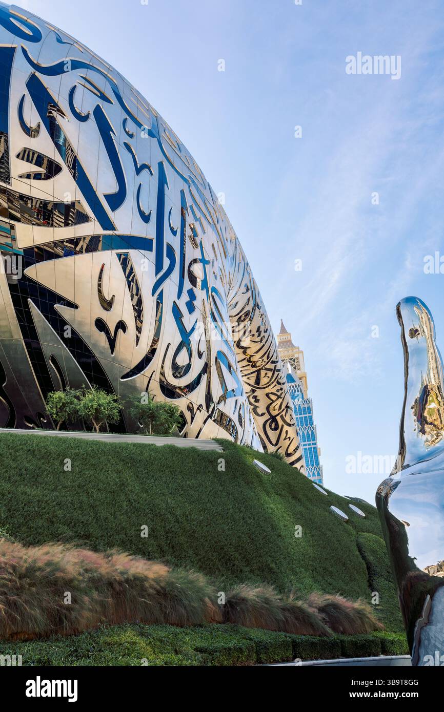 Dubai, UAE - December 9, 2024: Panoramic view of modern futuristic ...