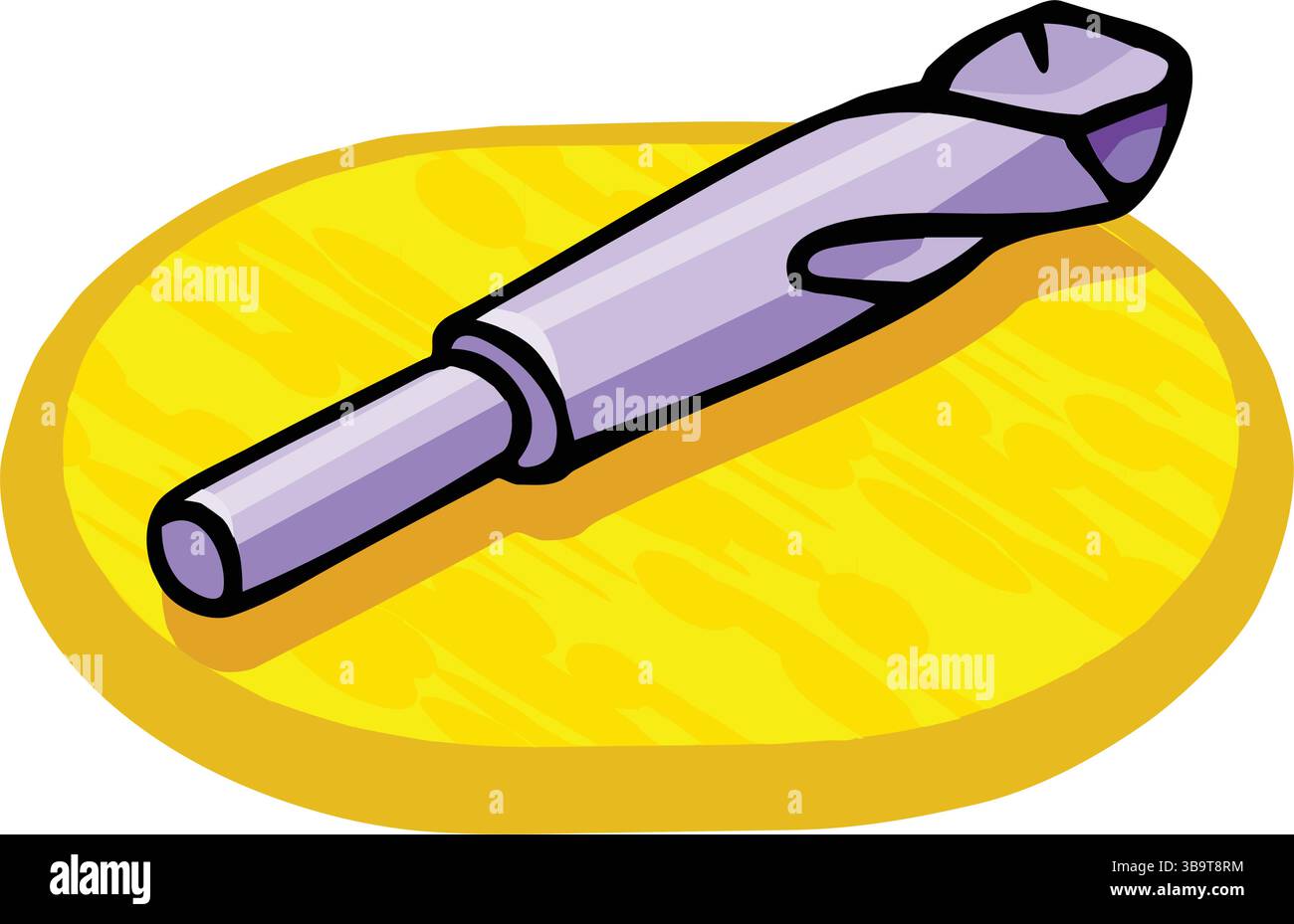 Drilling machine realistic set with isolated icons of rotary twist bit ...