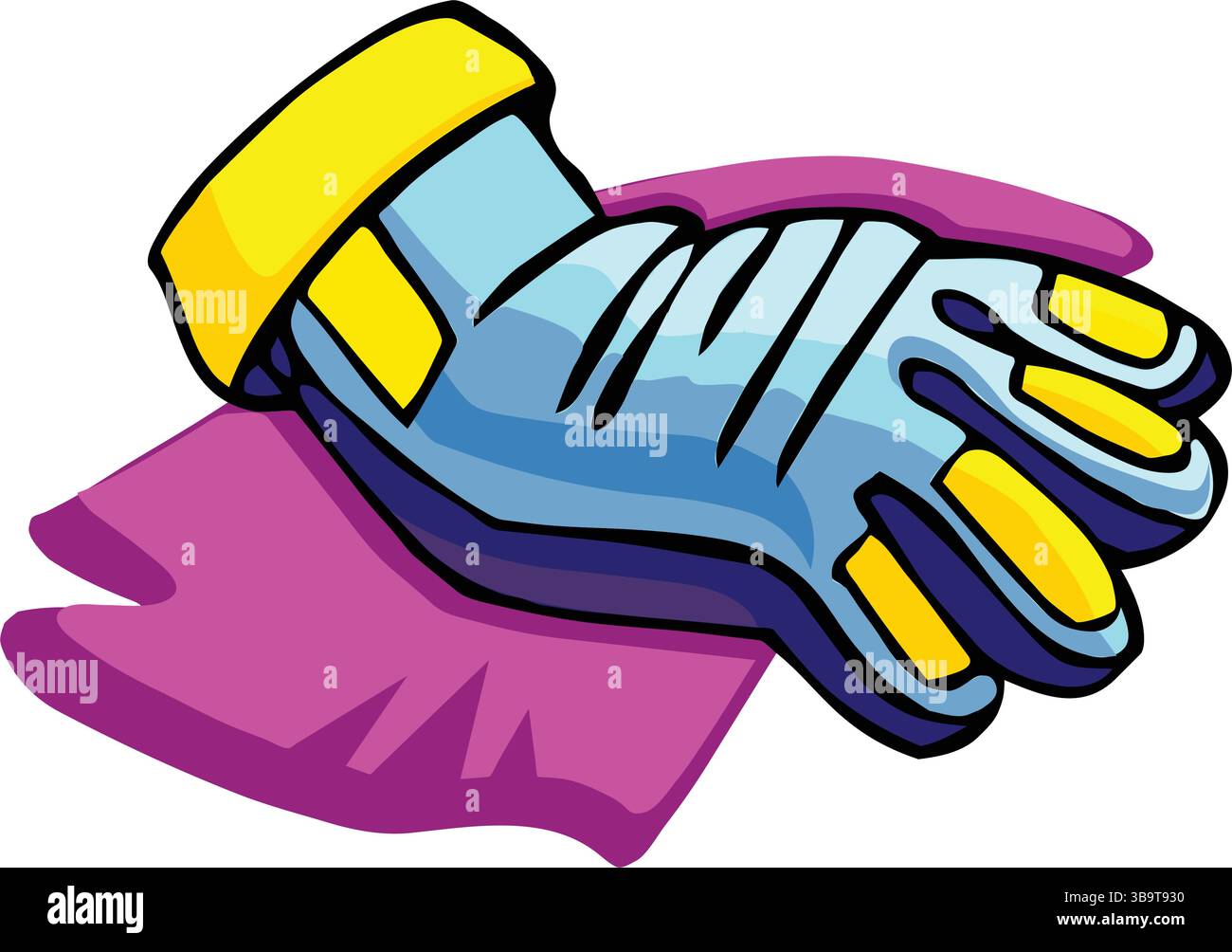 Proof gloves Stock Vector Images - Alamy