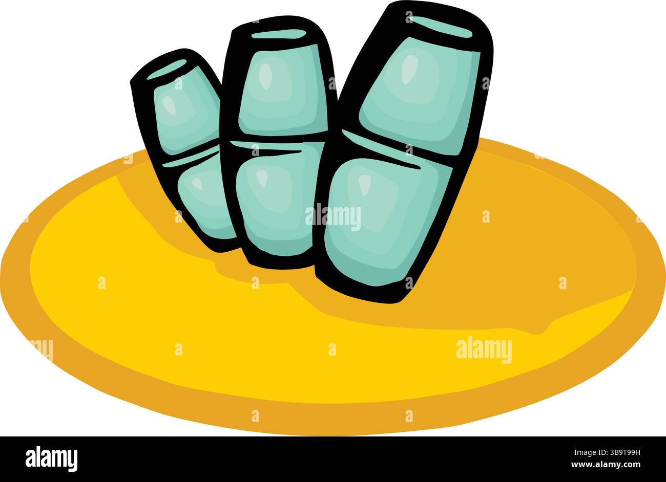 An abstract vector illustration shows a container construction barrel ...