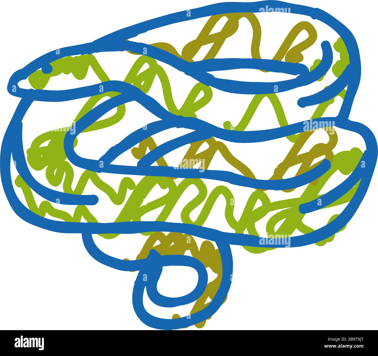 anaconda animal snake icon doodle illustration Stock Vector Image & Art ...