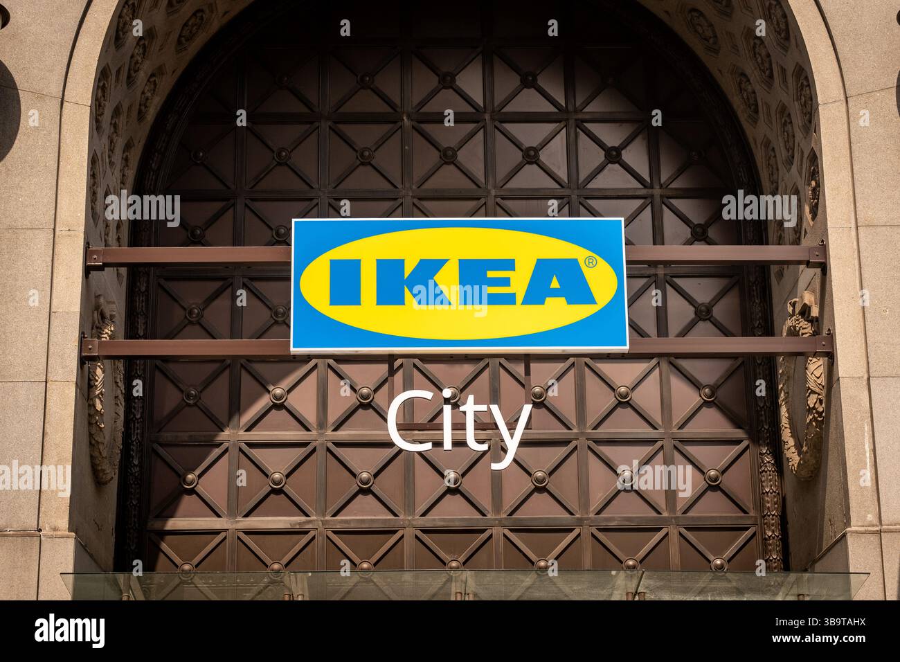 LONDON- MAY 8, 2025: Ikea store on Oxford Street. Landmark new store ...
