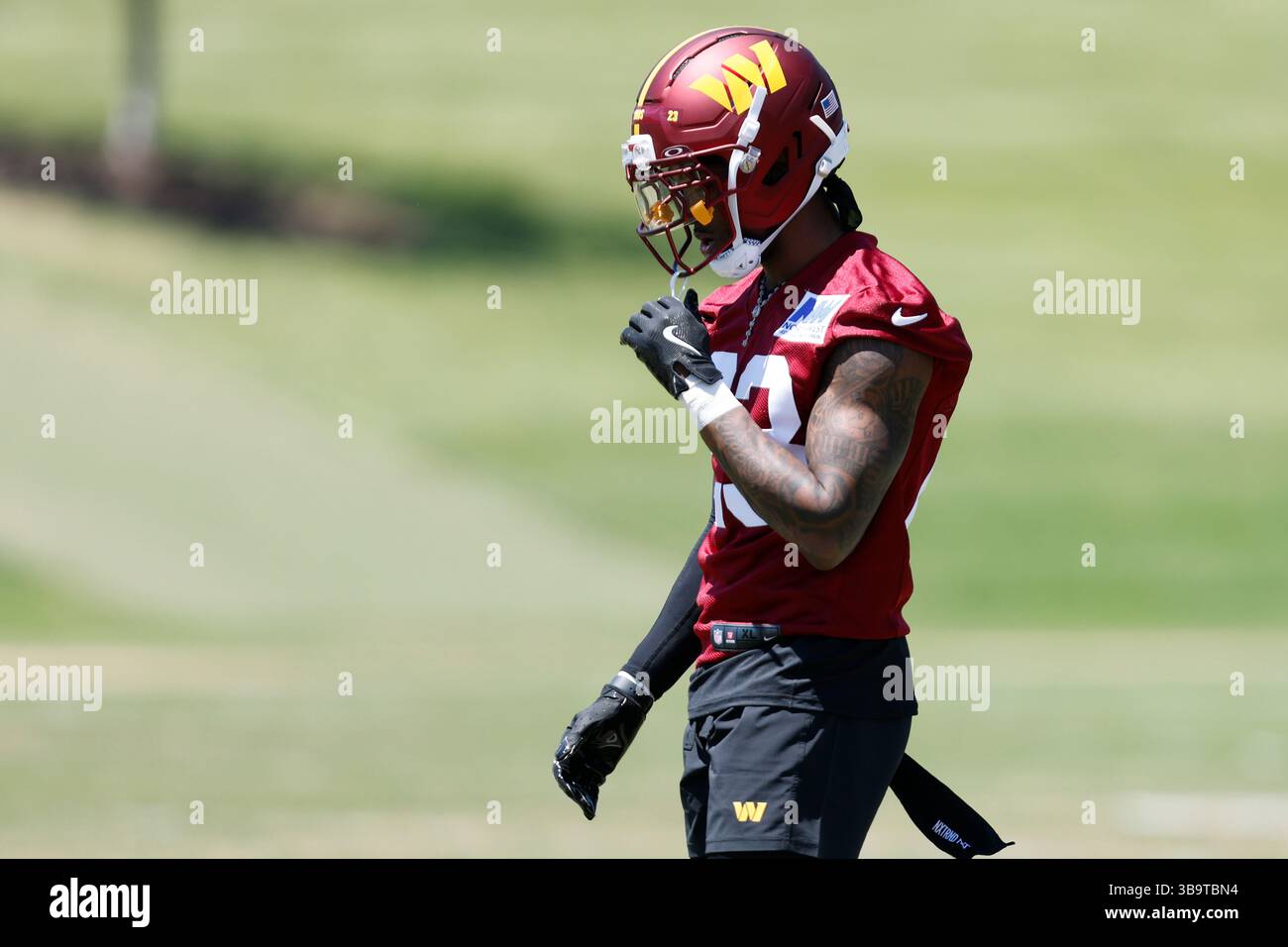 Washington Commanders second round draft pick cornerback Trey Amos ...