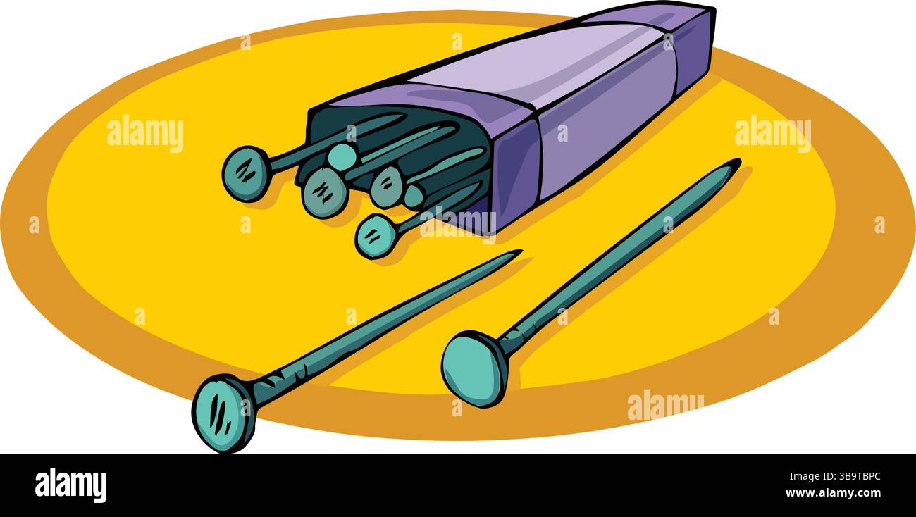 An abstract vector illustration shows a box construction contain ...