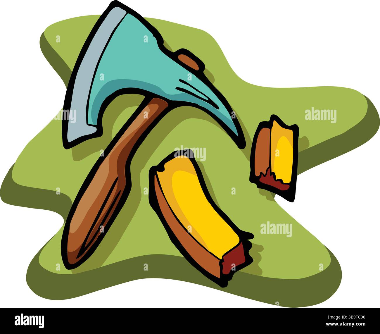 Sawmill timber mill lumberjack isometric composition with isolated ...