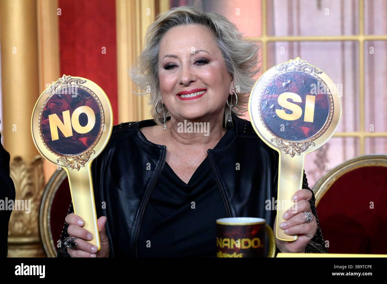 Carolyn Smith in der 1. Episode der Rai Tanzshow 'Ballando con le ...