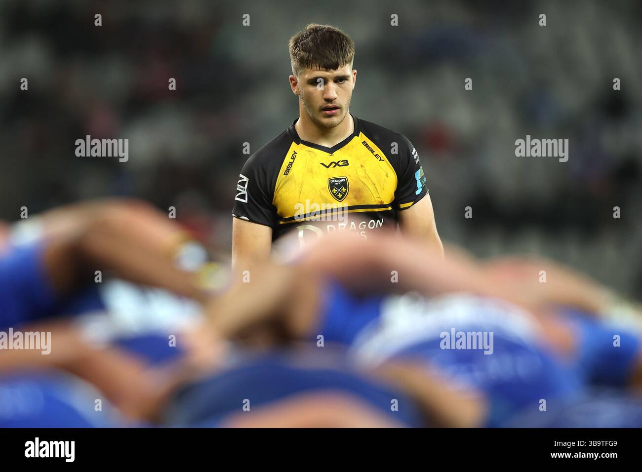 CAPE TOWN, SOUTH AFRICA - MAY 10: Harry Rees-Weldon of Dragons RFC ...
