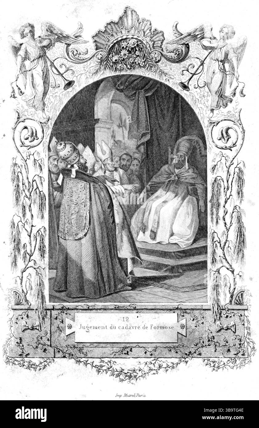 The Cadaver Synod of 897. Pope Stephen VI was Pope from 22 May 896 ...