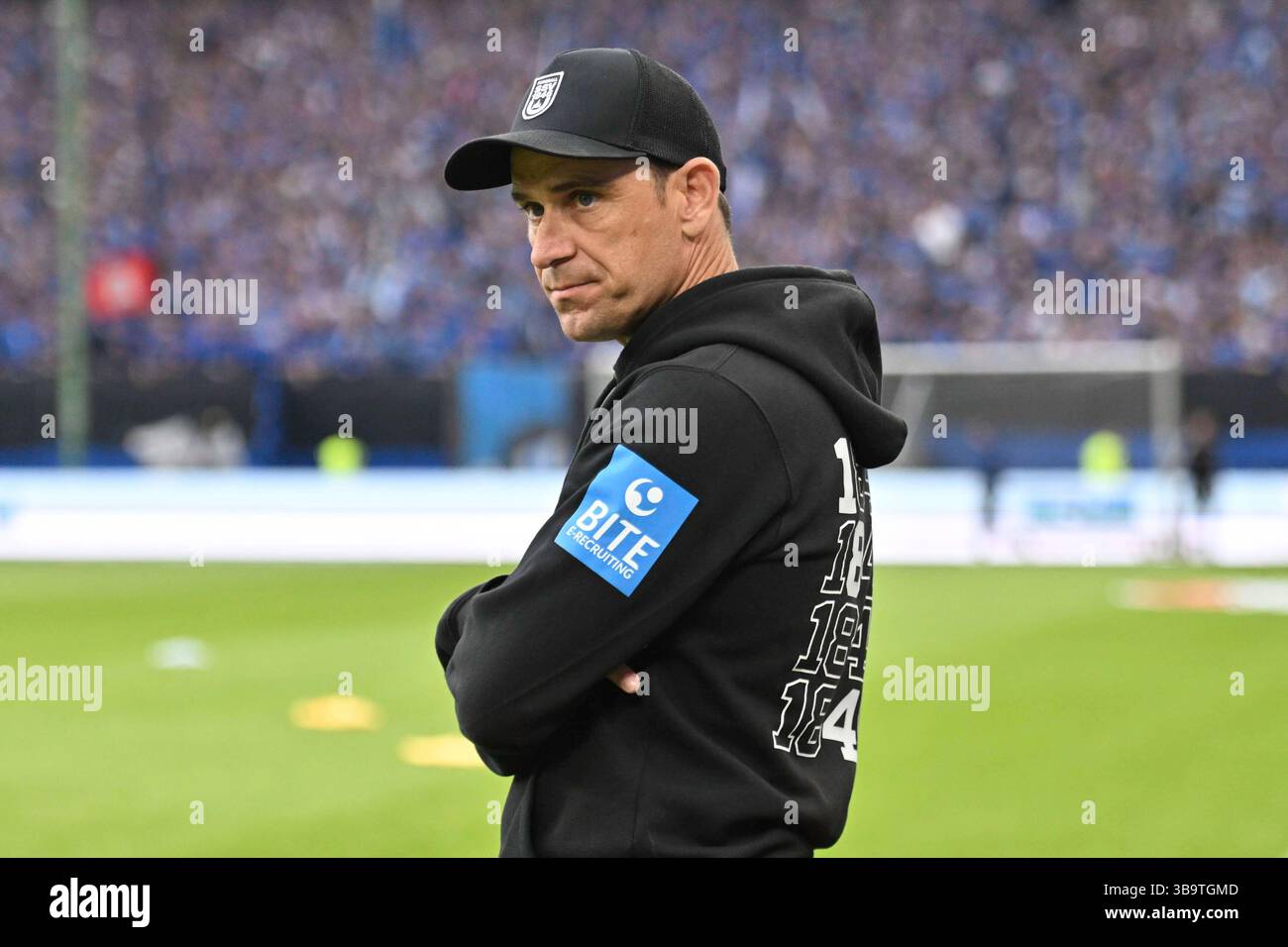 10.05.2025, Volksparkstadion, Hamburg, GER; 2. FBL, Hamburger SV vs SSV ...