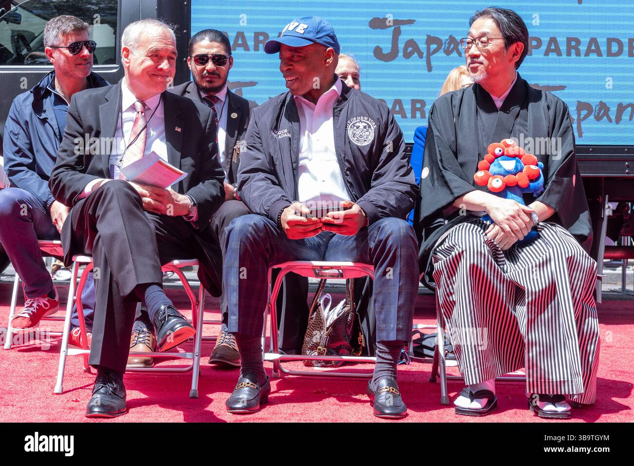 New York, USA. 10th May, 2025. State Comptroller Thomas DiNapoli ...