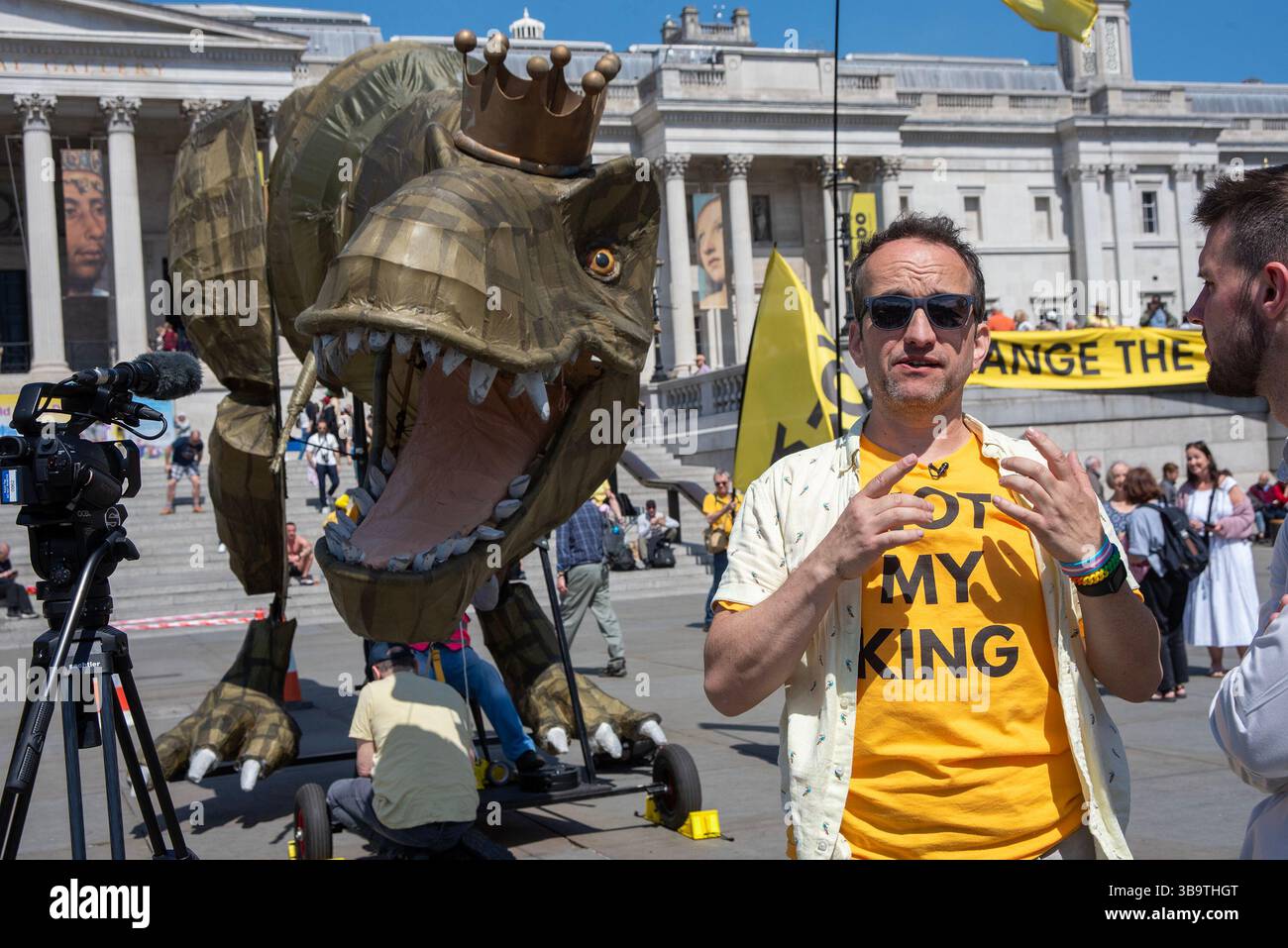 London, UK. 10th May, 2025. Graham Smith, the CEO and leader of the ...