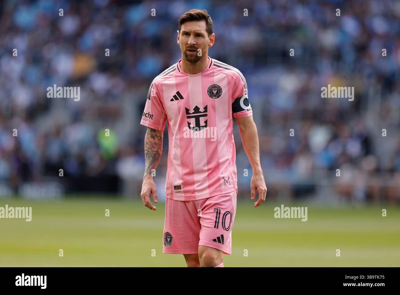 SAINT PAUL, MN - MAY 10: Inter Miami forward Lionel Messi (10) looks on ...
