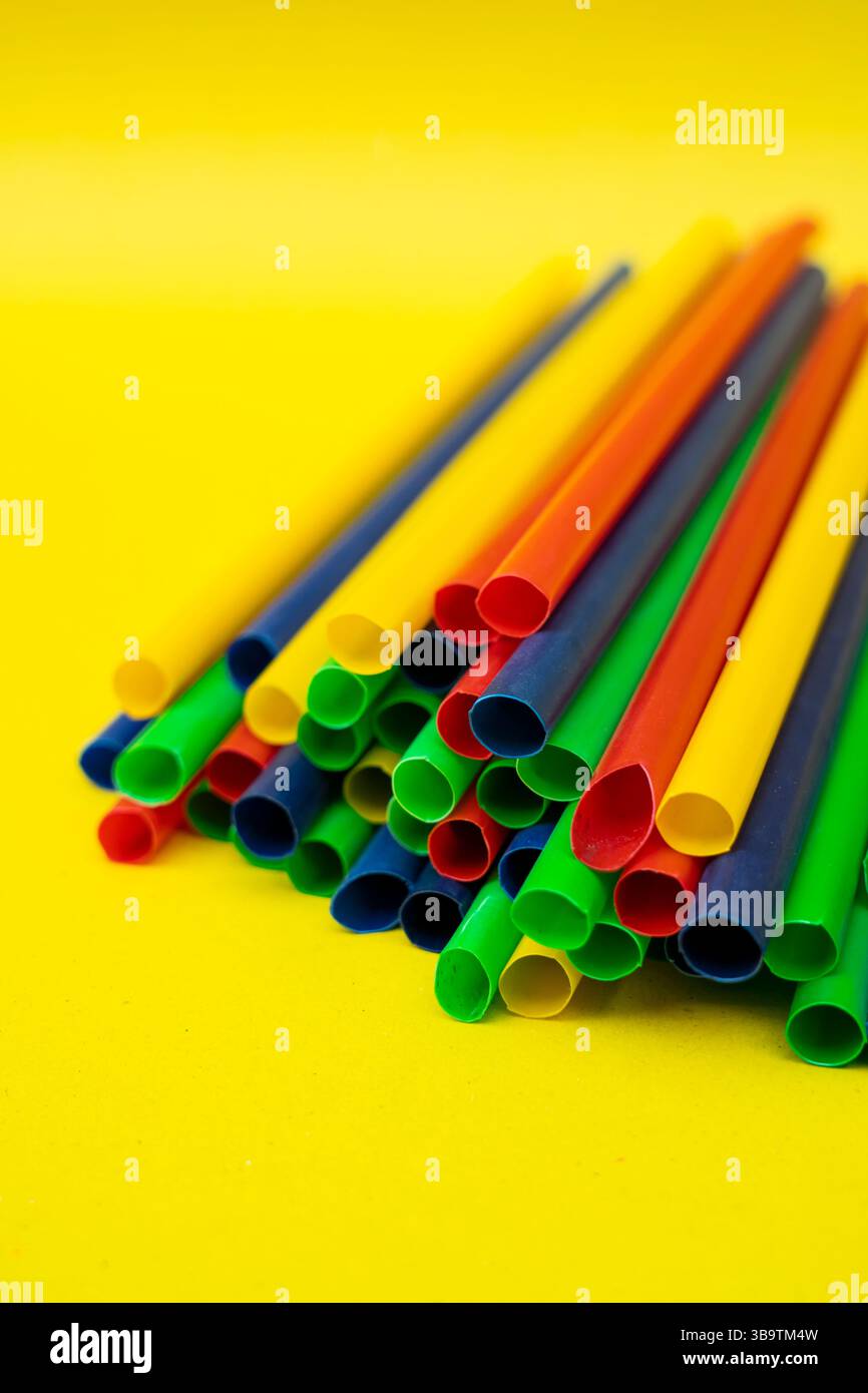Colorfulstraws hi-res stock photography and images - Alamy