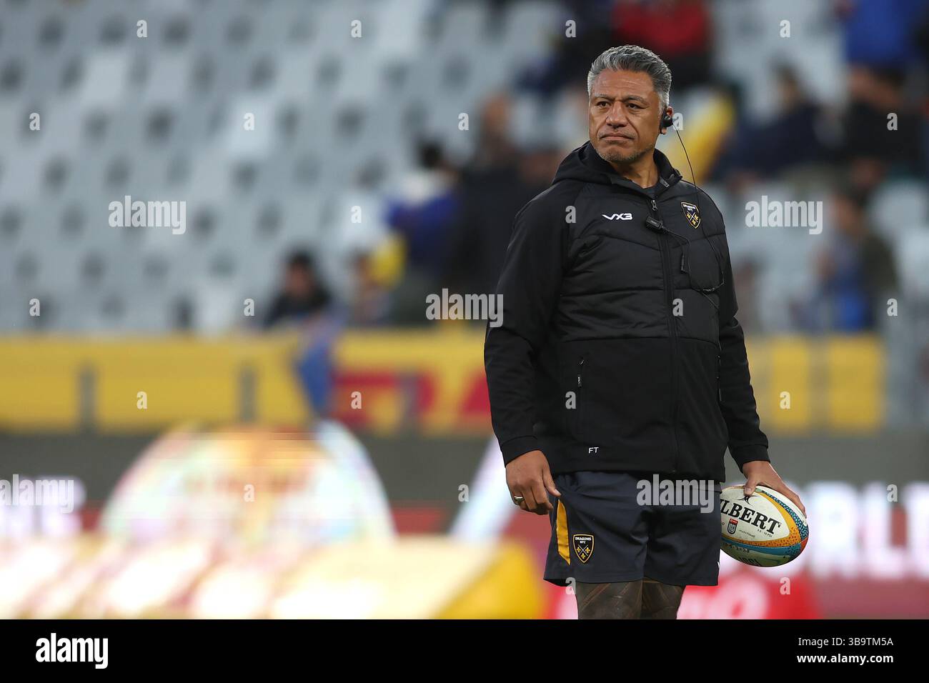 CAPE TOWN, SOUTH AFRICA - MAY 10: Dragons RFC Head Coach Filo Tiatia ...
