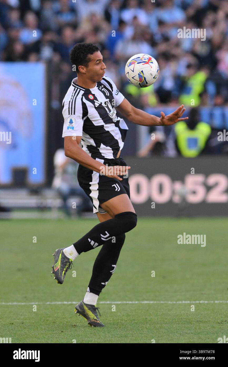 Stadio Olimpico, Rome, Italy. 10th May, 2025. Serie A Football; Lazio versus Juventus; Alberto ...