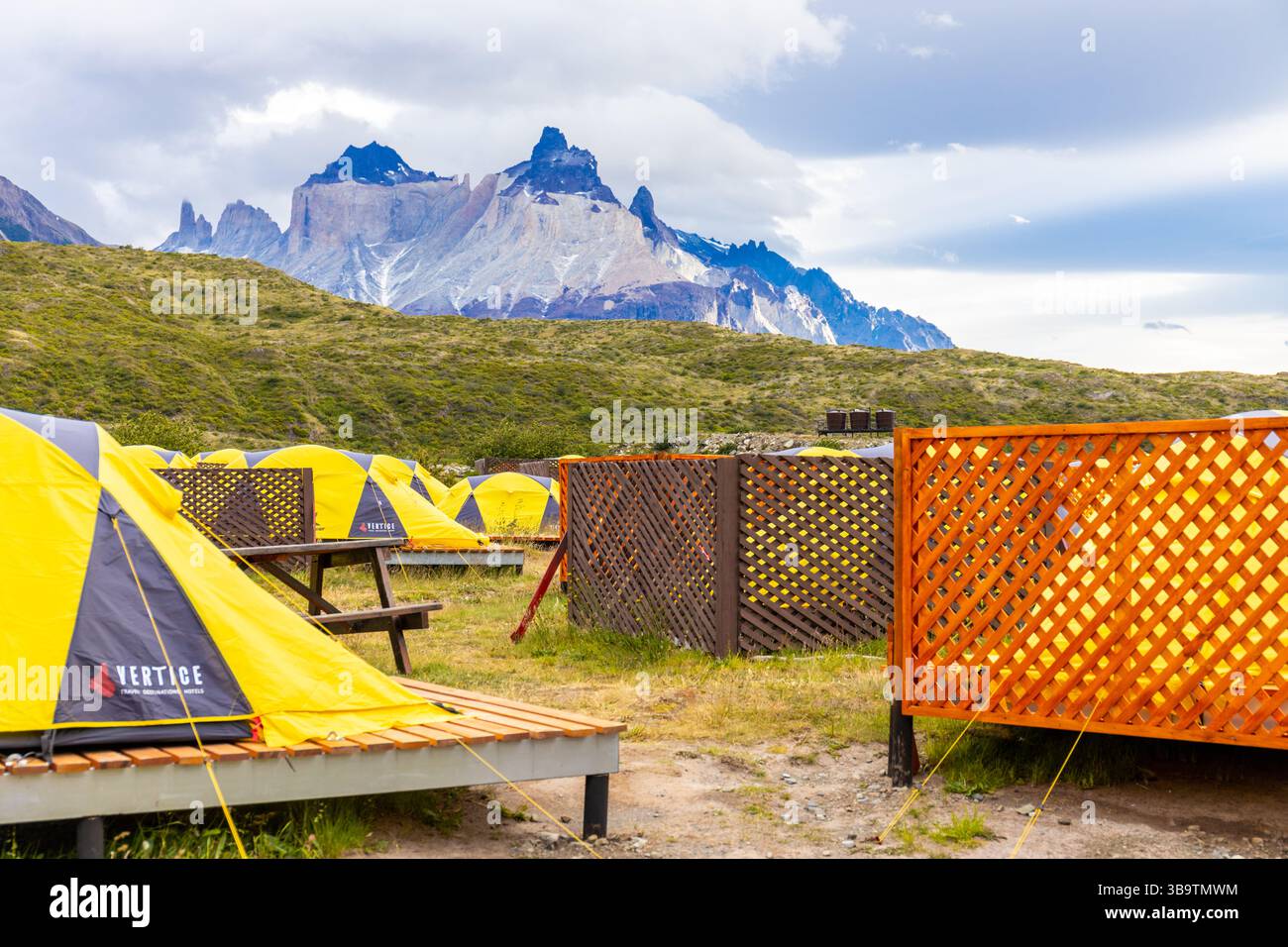 02022025 - Puerto Natales, Chile. Camping Paine Grande in Torres del ...
