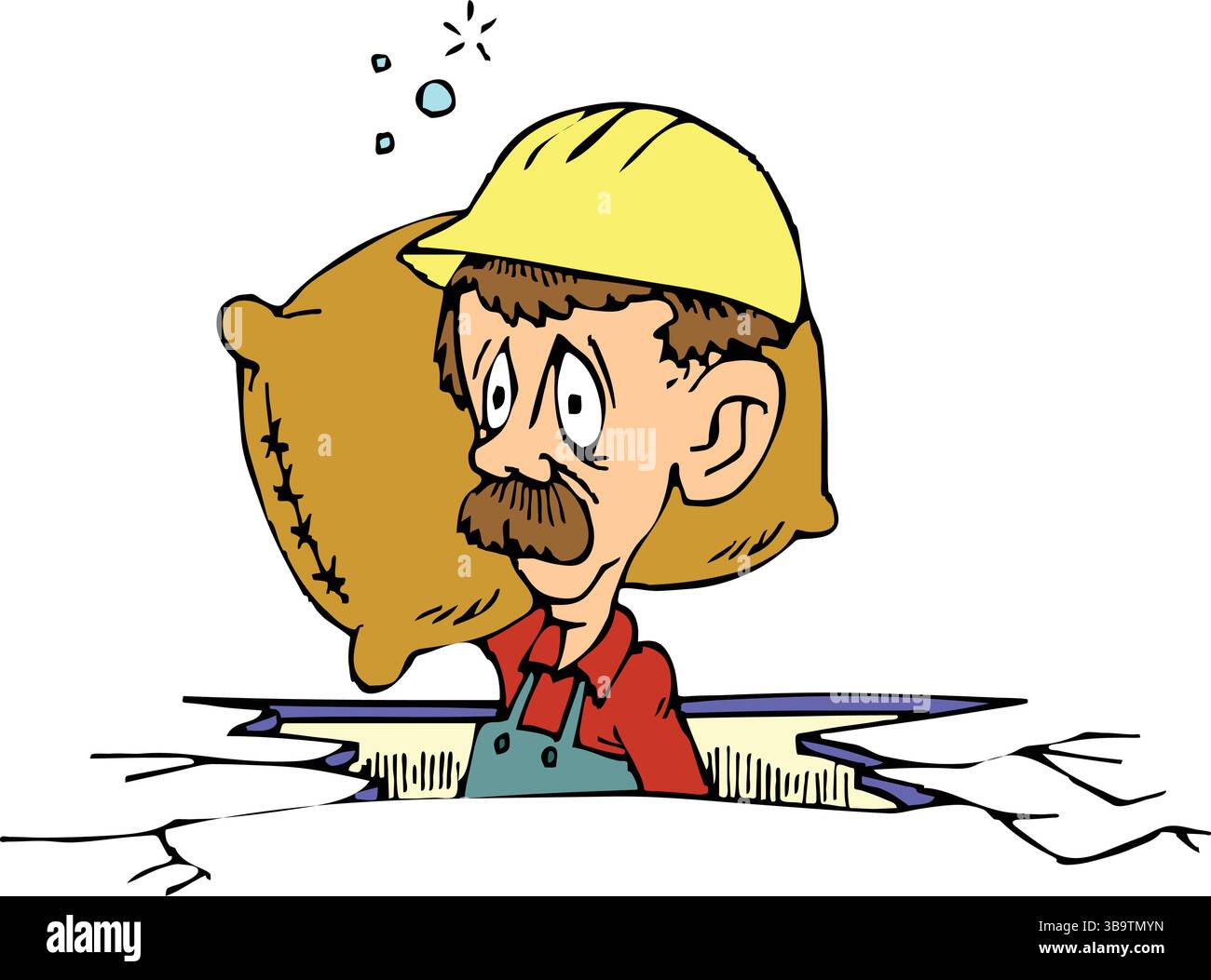 Cement carrying Stock Vector Images - Alamy