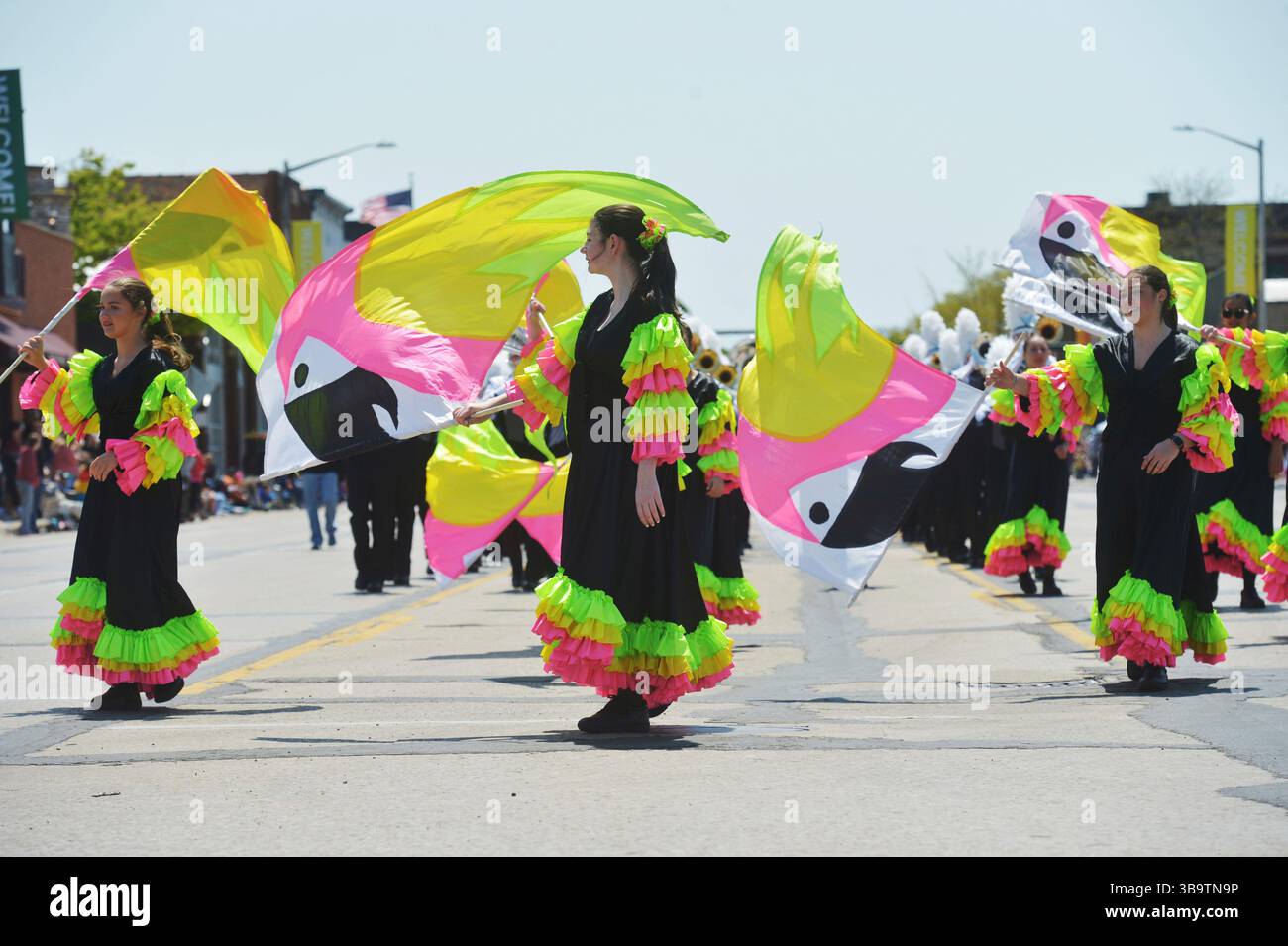 The Lakeshore Lancer High School Marching Band performs Saturday, May ...