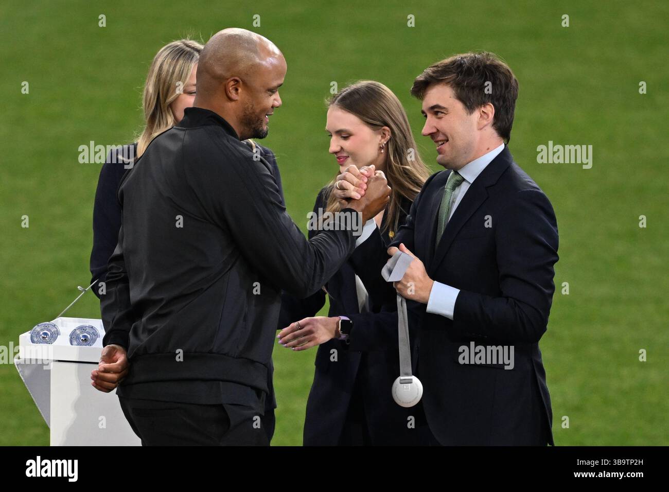 Munich, Germany. 11th May, 2025. Soccer: Bundesliga, Bayern Munich ...