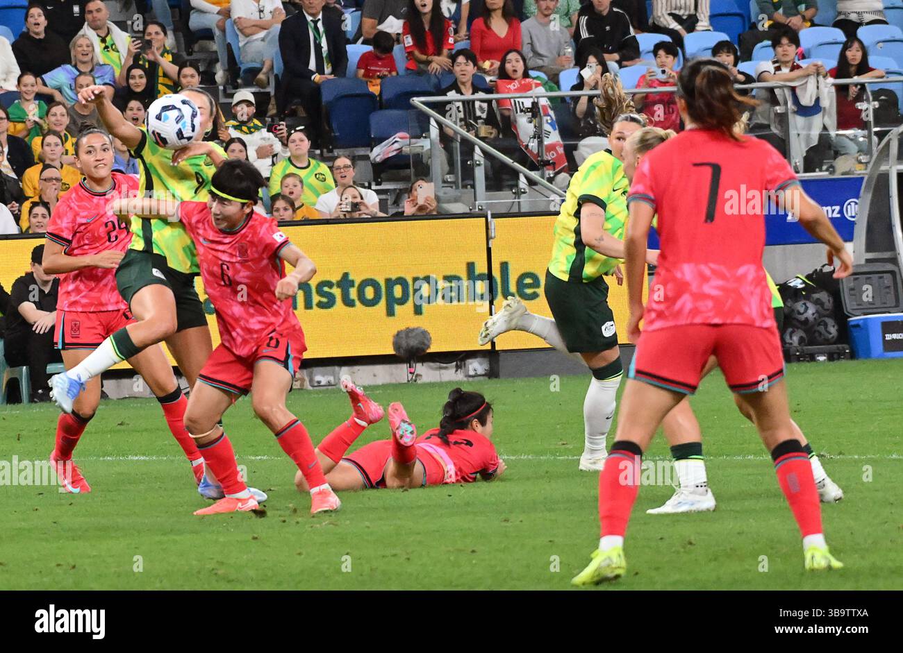 Australia's Matildas football team defeated South Korea by one goal to ...