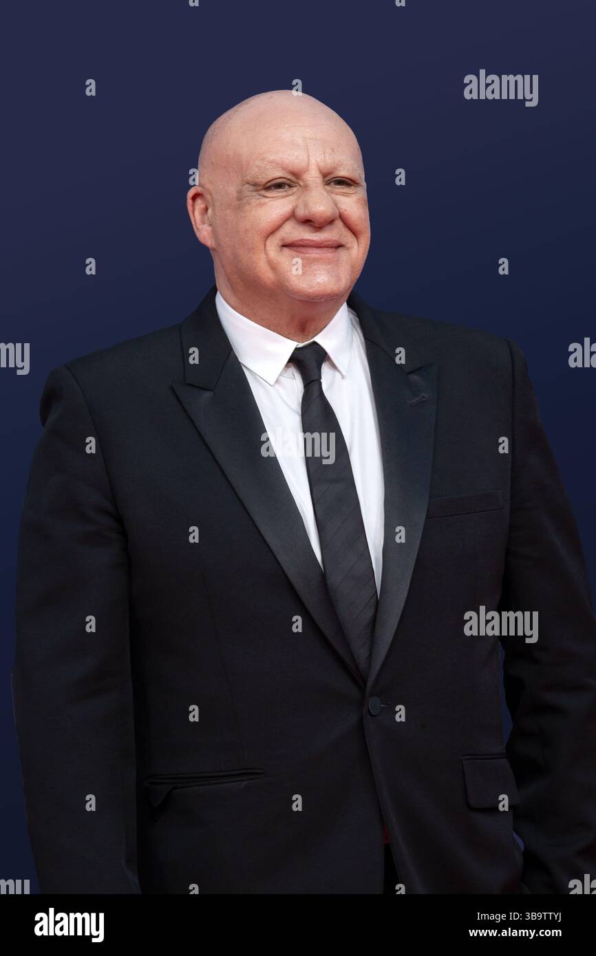 Rome, Italy - May 7, 2025: Peppe Lanzetta attends the red carpet during ...