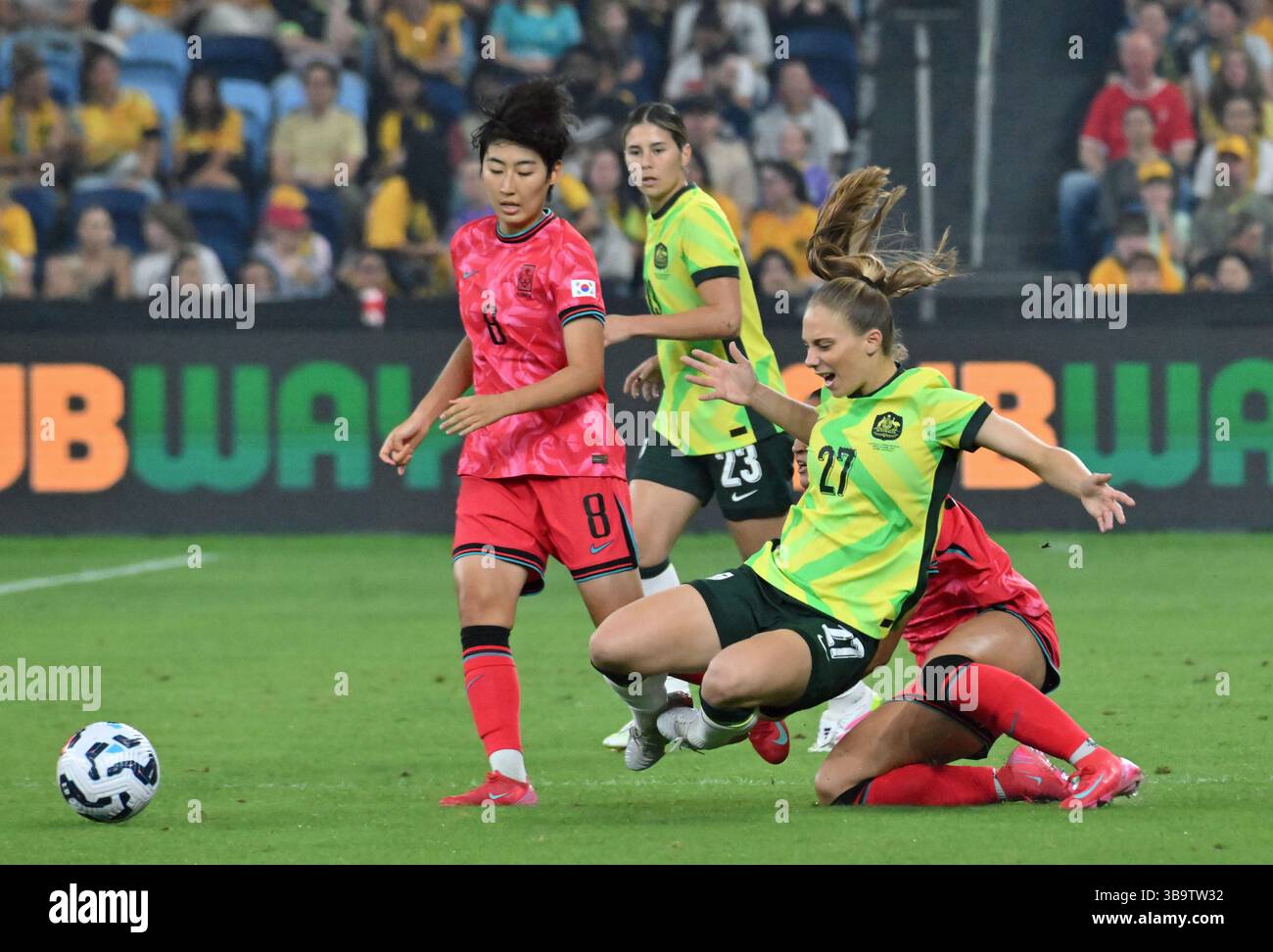 Australia's Matildas football team defeated South Korea by one goal to ...