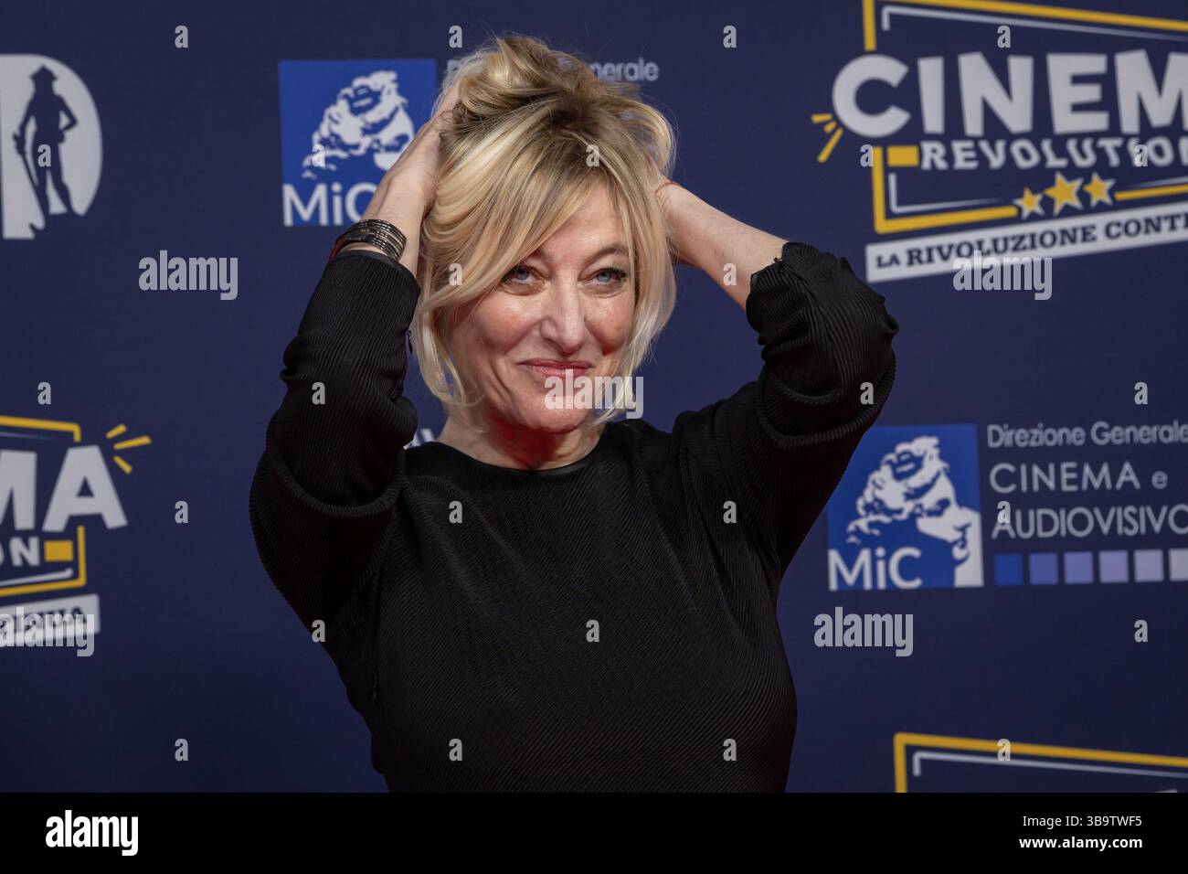 Rome, Italy - May 7, 2025: Valeria Bruni Tedeschi attends the red ...