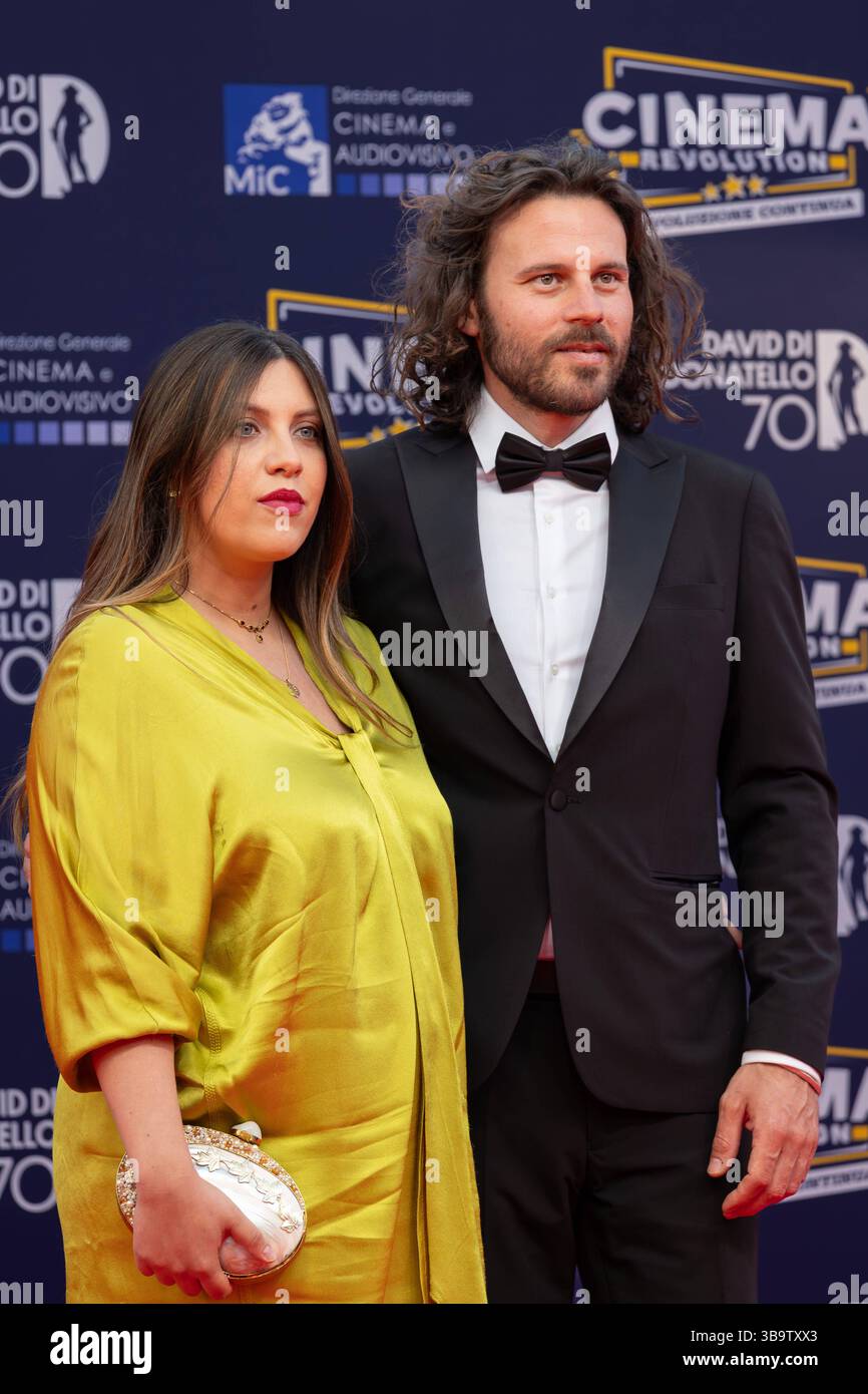 ITA: 70th David Di Donatello - Red Carpet Rome, Italy - May 7, 2025 ...