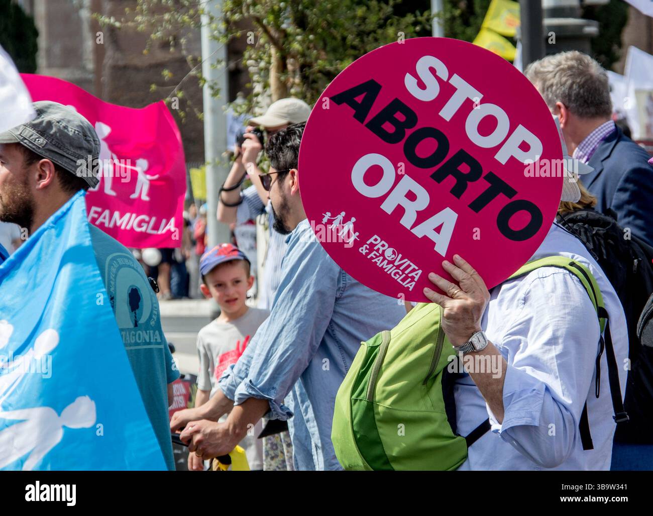 Rome, Italy. 10th May, 2025. Thousands of people took to the streets in ...