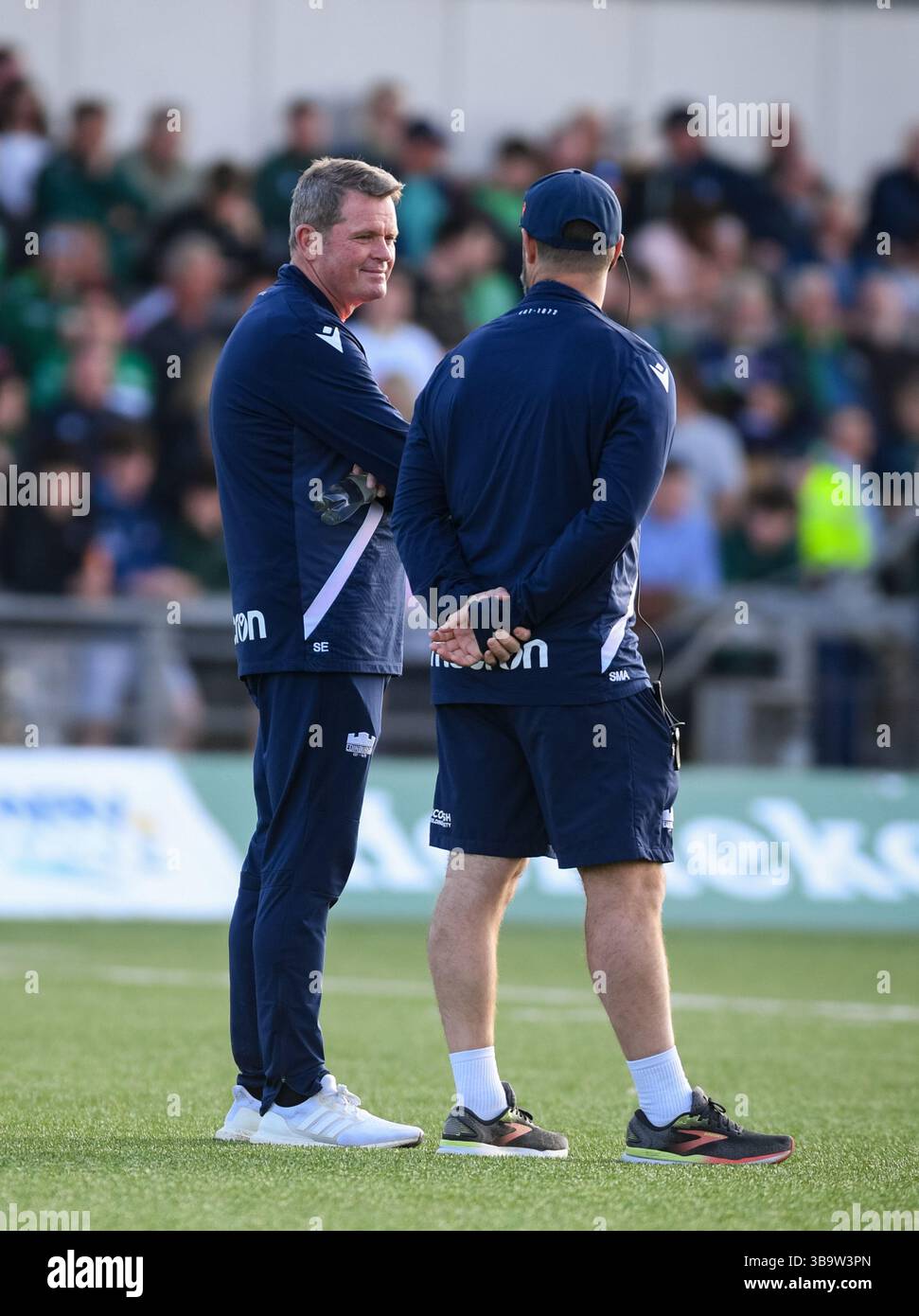Galway, Ireland. 10th May, 2025. Edinburgh Rugby Head Coach, Sean ...