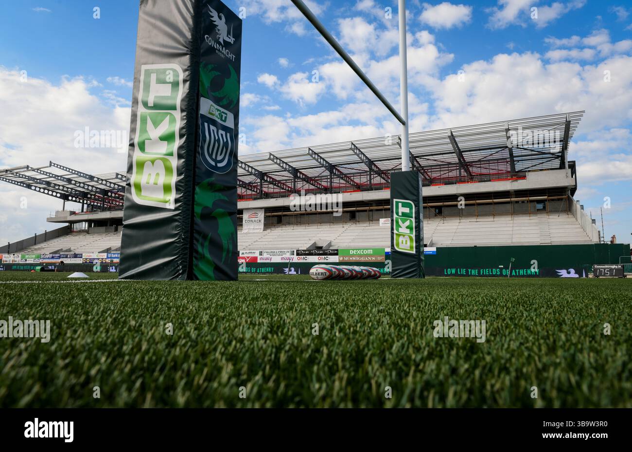 Galway, Ireland. 10th May, 2025. A general view of the pitch prior to ...
