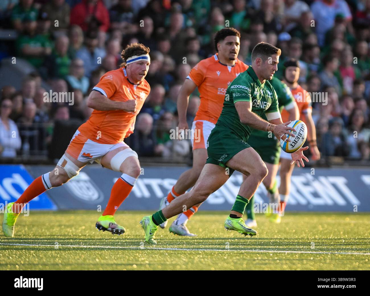 Galway, Ireland. 10th May, 2025. Connacht's Santiago Cordero in ation ...