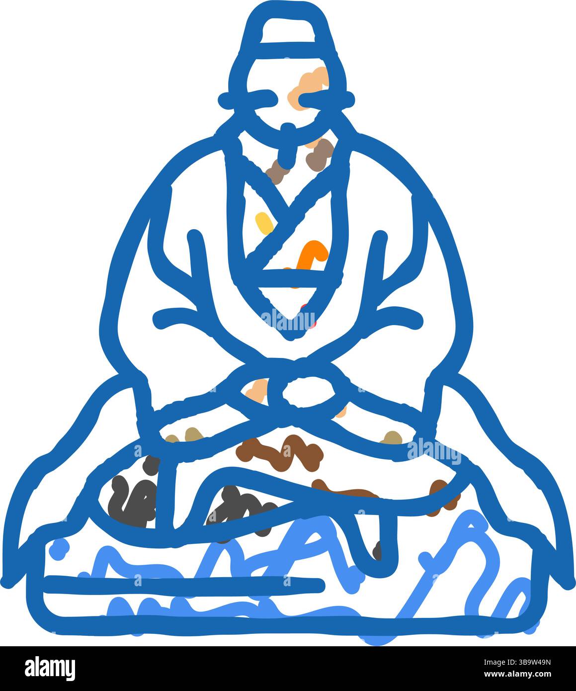 China emperor drawing Cut Out Stock Images & Pictures - Alamy