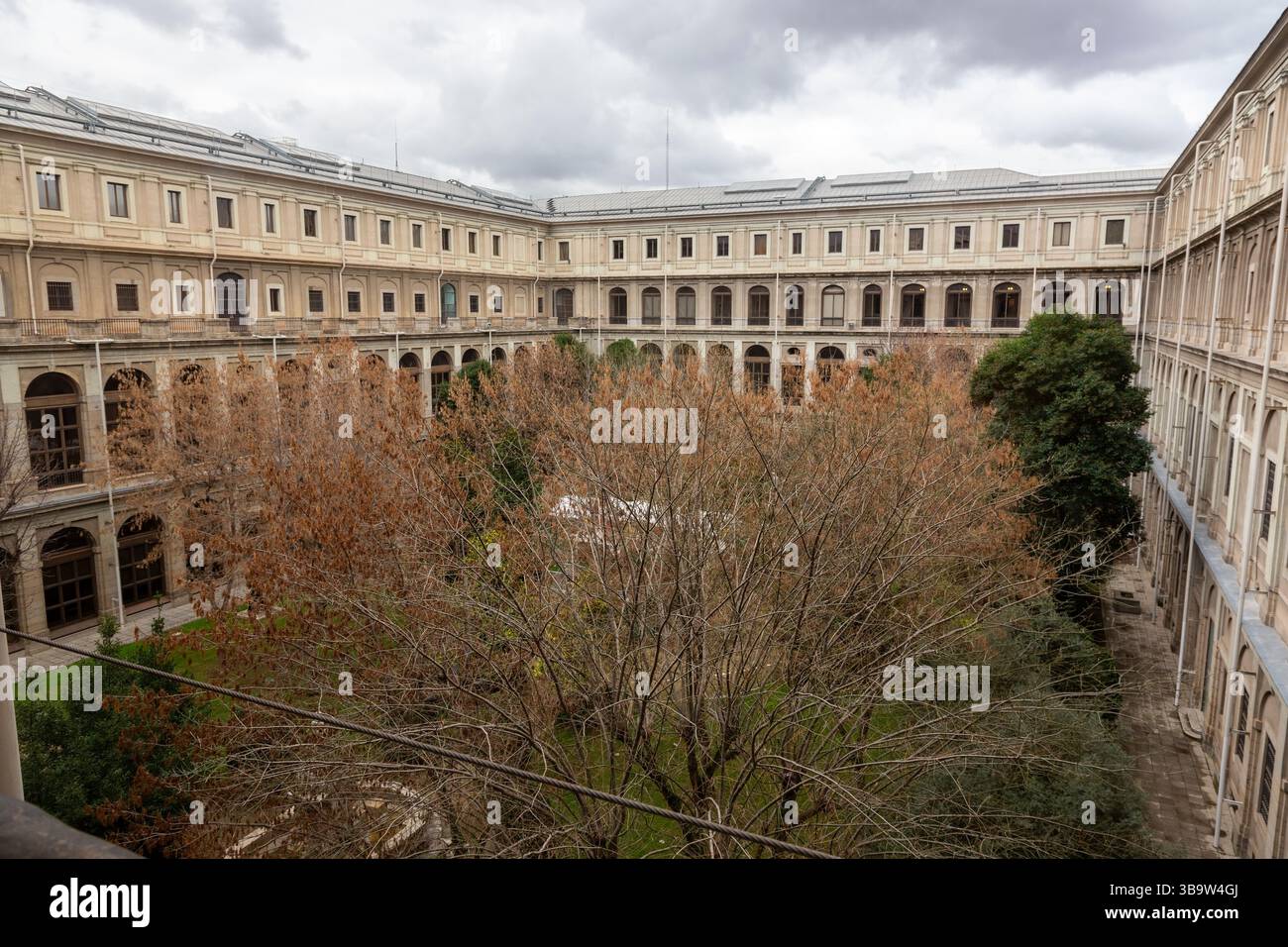 Famous Reina Sofia Contemporary Art Museum Building Interior. First ...
