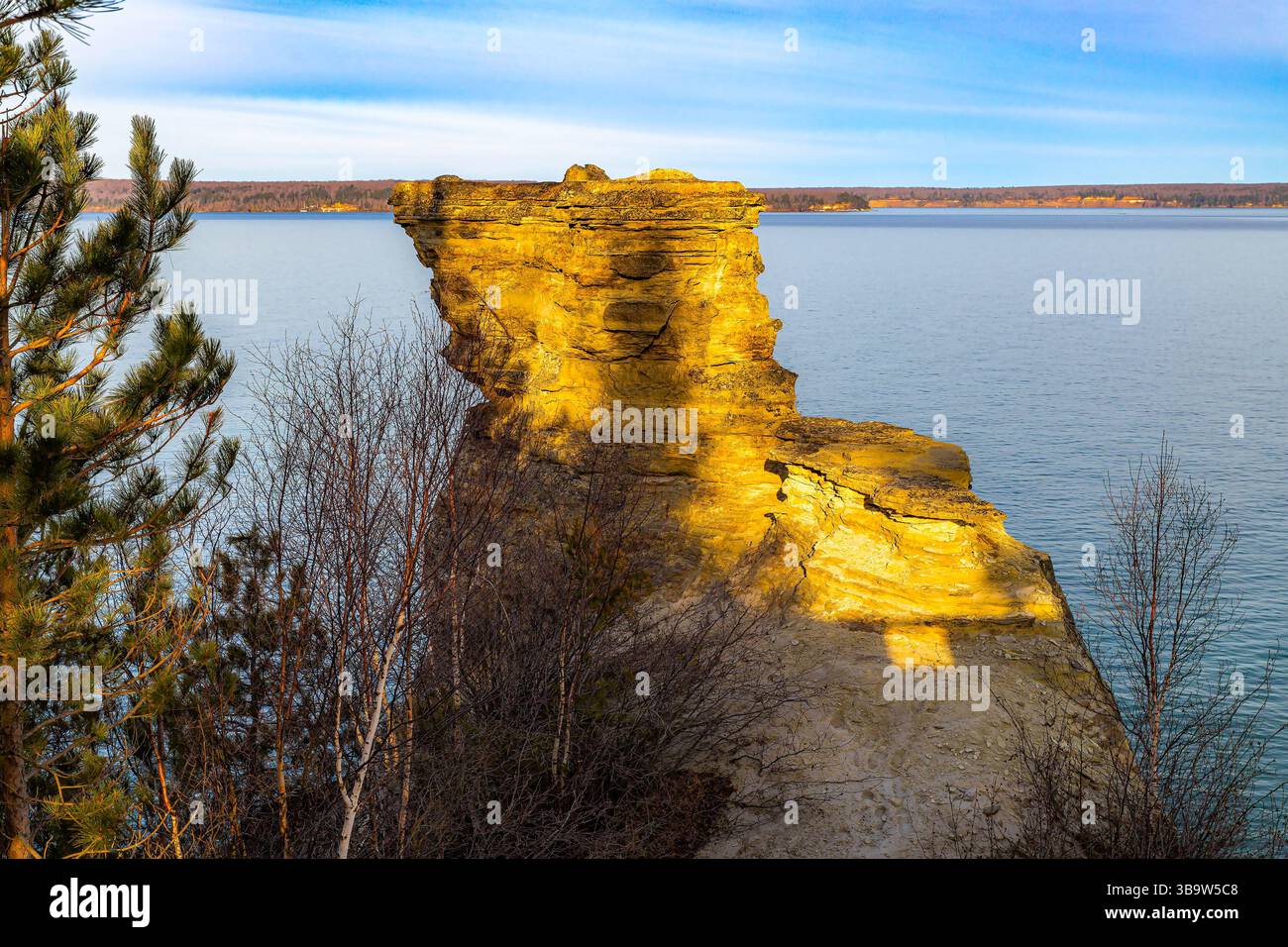 Photo of Miners Castle Rock at Pictured Rocks National Lakeshore ...