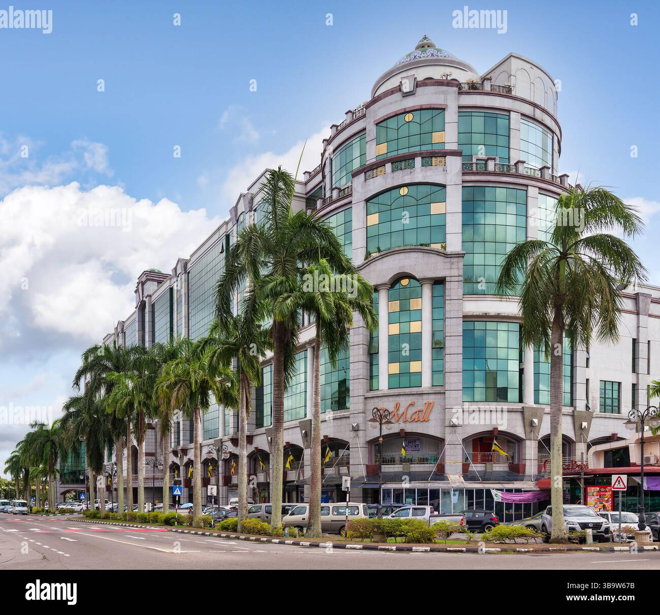 Bandar Seri Begawan, Brunei Darussalam - Feb. 26, 2025: Exterior of The ...