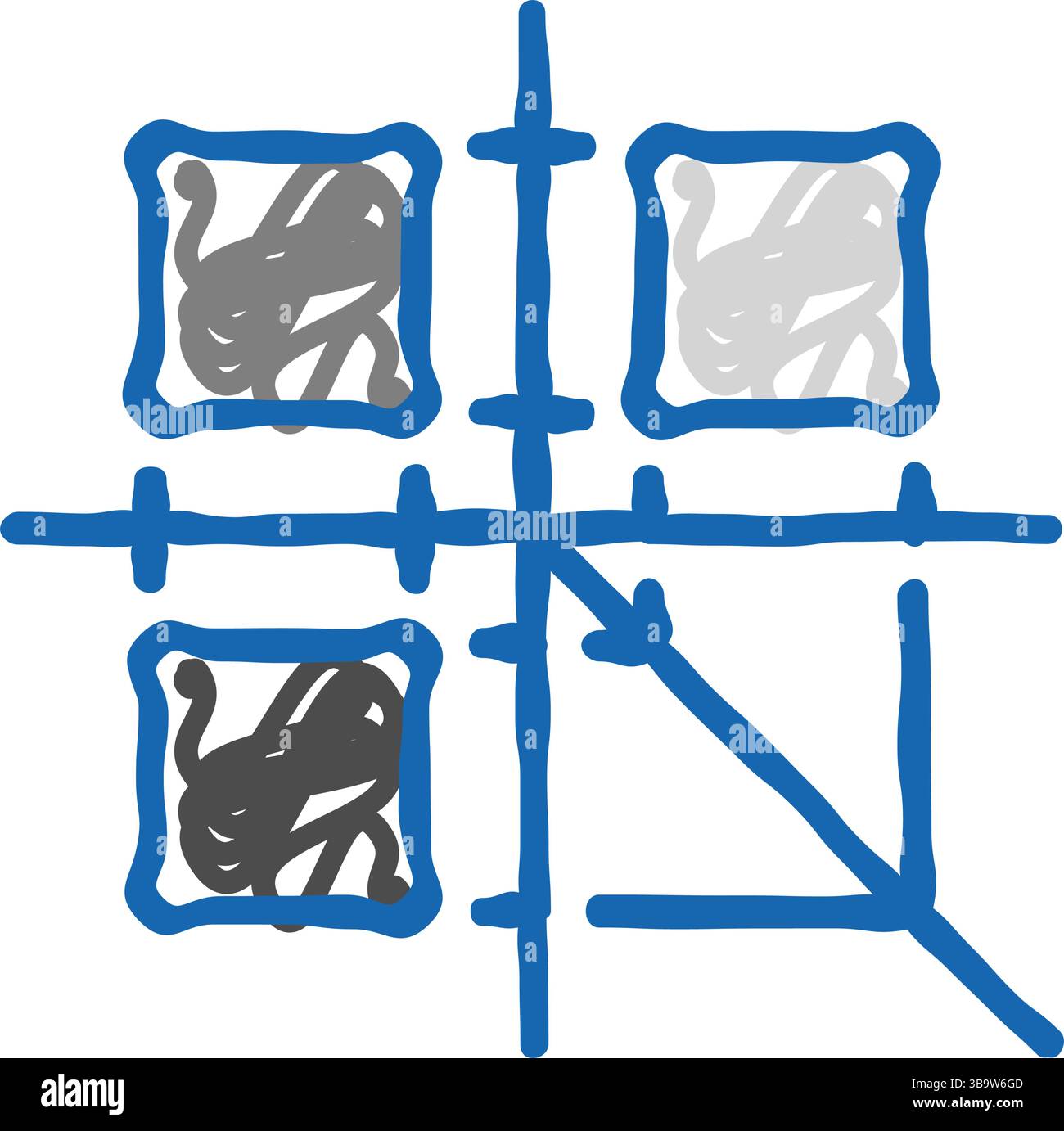 orthographic projections architectural drafter icon doodle illustration ...