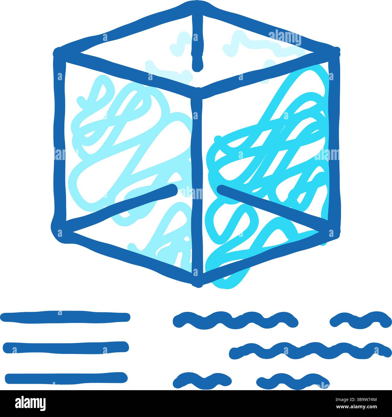 line weights architectural drafter icon doodle illustration Stock ...