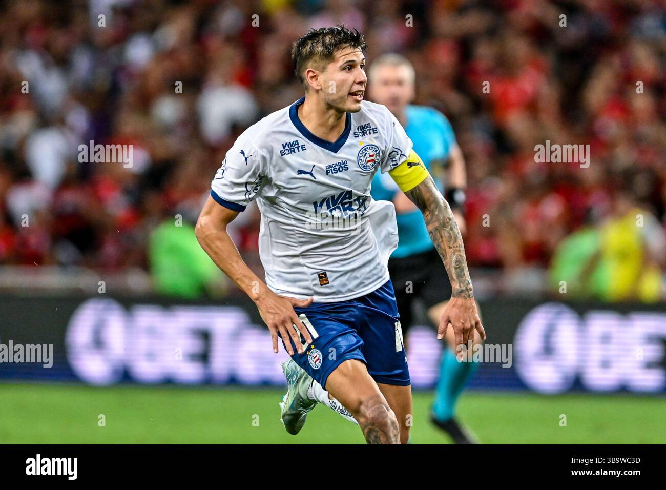 Rio De Janeiro, Brazil. 10th May, 2025. Ramos Mingo during Flamengo x ...
