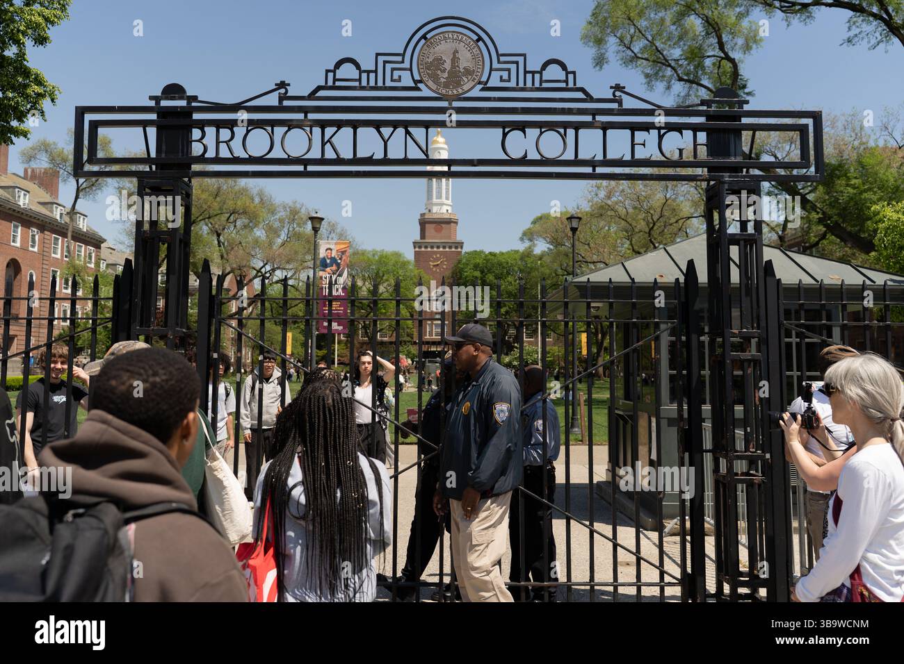Brooklyn, United States. 08th May, 2025. CUNY Police "City University ...
