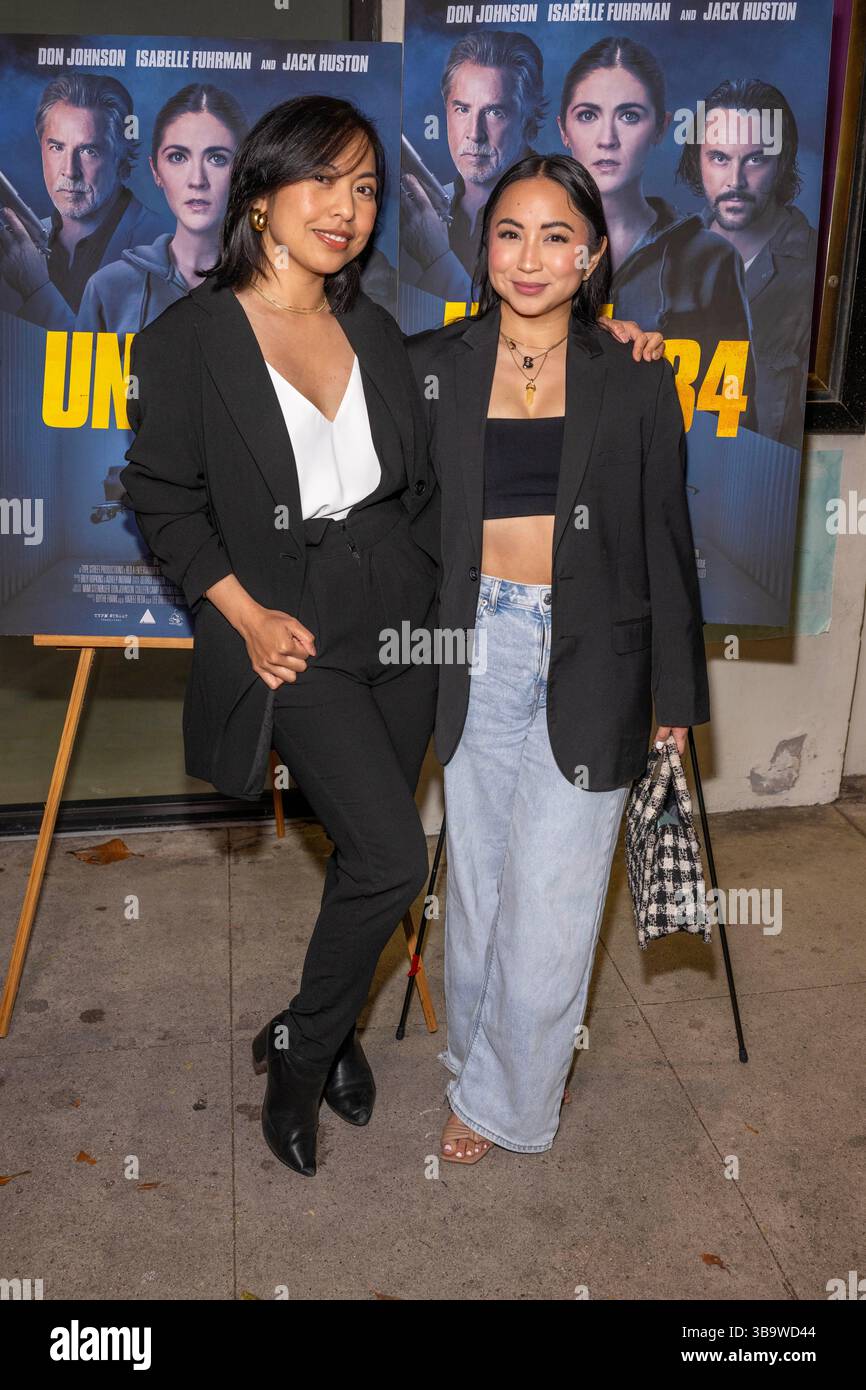 Actress Sheila Tejada, and actress Jaclyn Aimee attend Special Screening Of Action Thriller ...