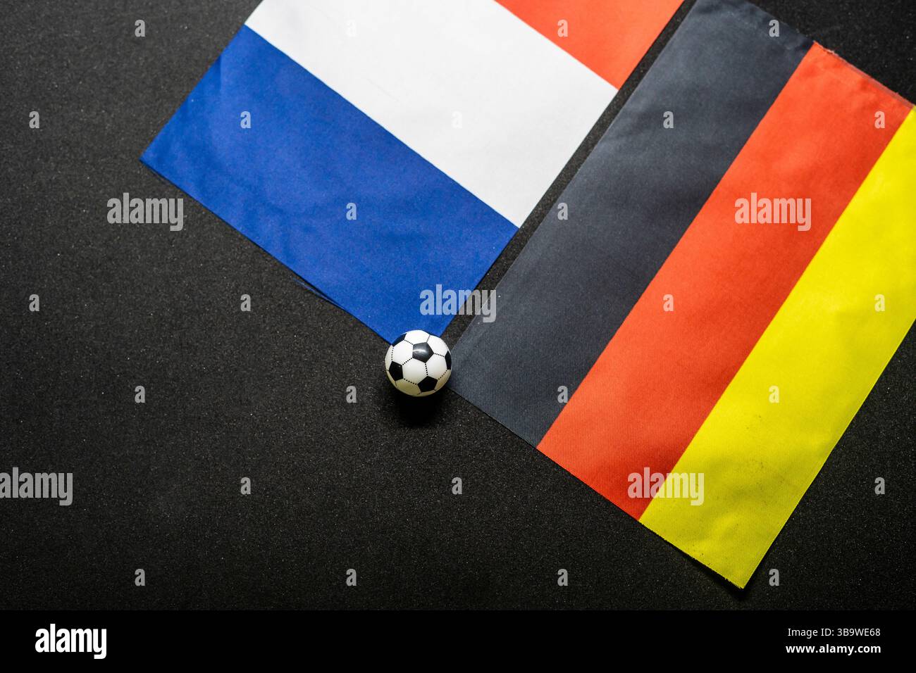 France vs Germany, Football match with national flags Stock Photo - Alamy