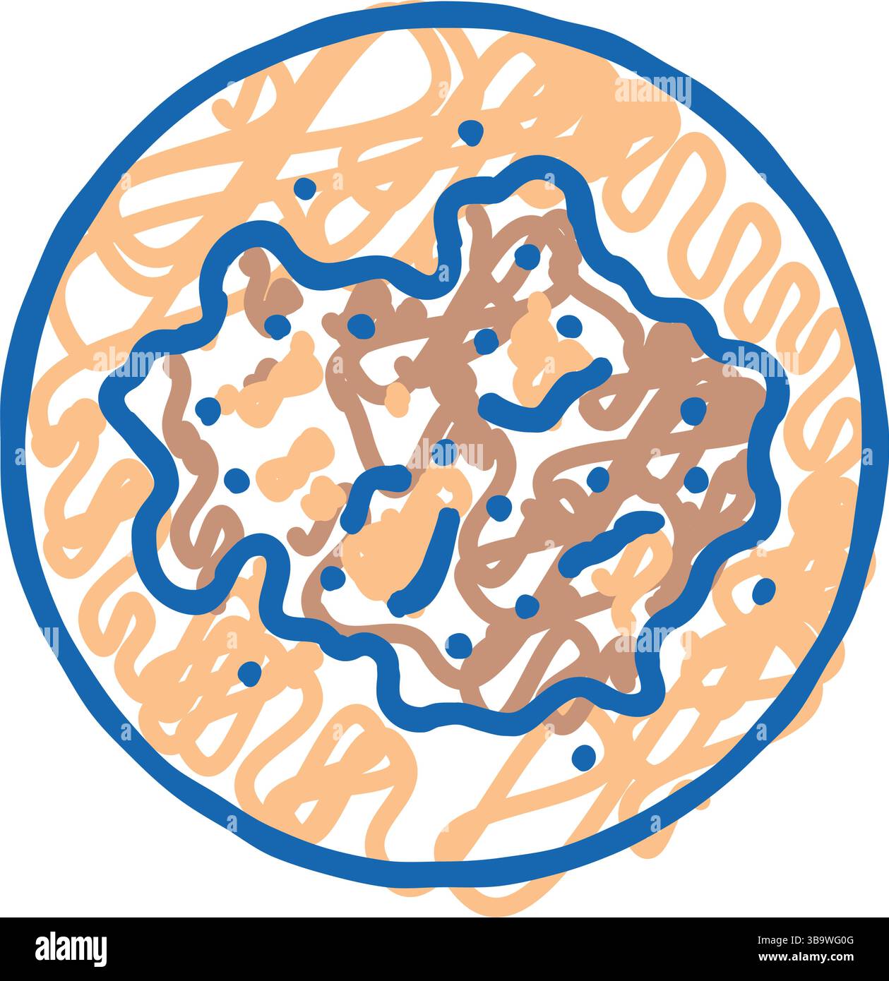 skin discoloration disease symptom icon doodle illustration Stock ...