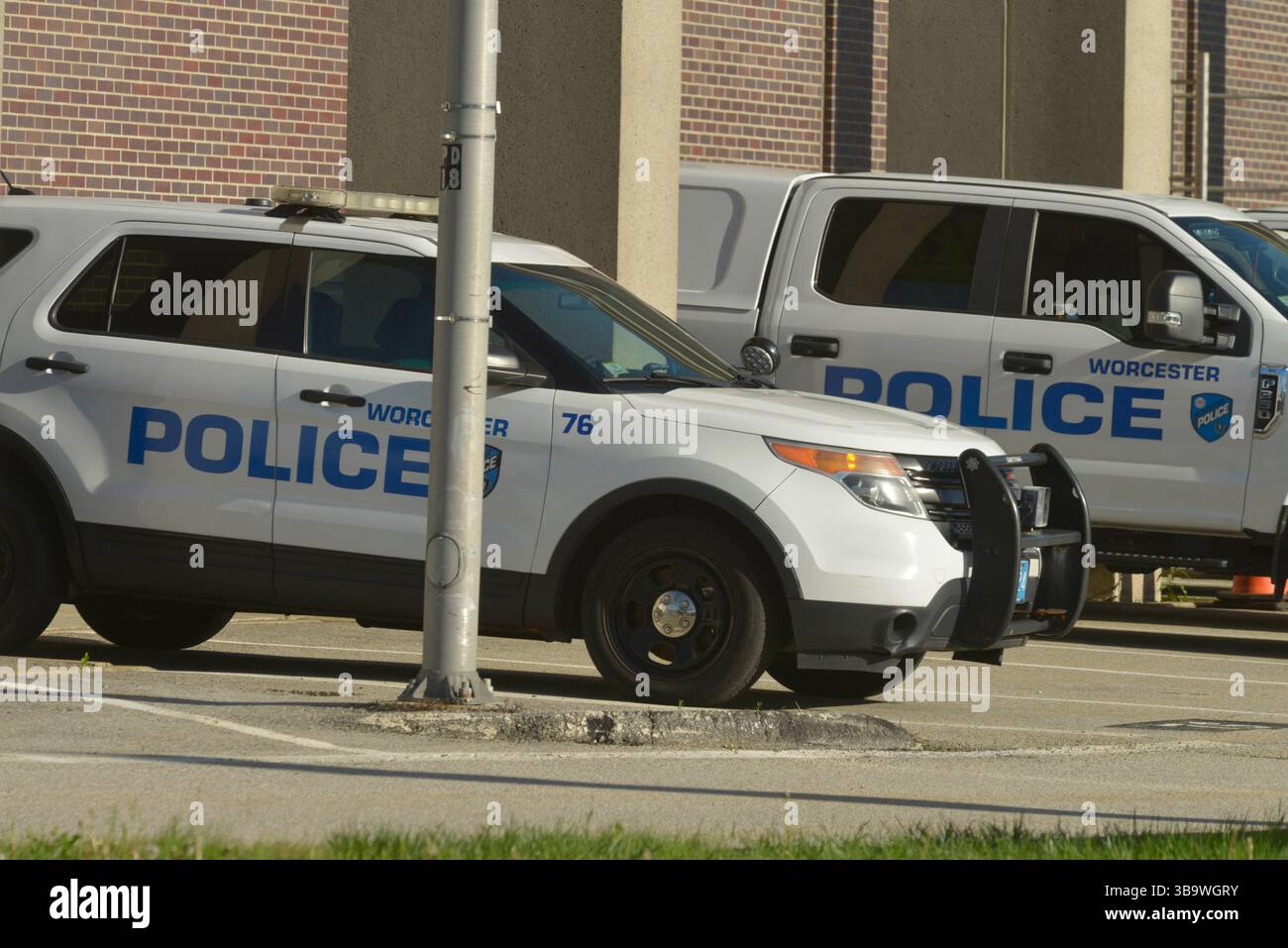 Worcester, Ma, USA. 10th May, 2025. The Worcester police department ...