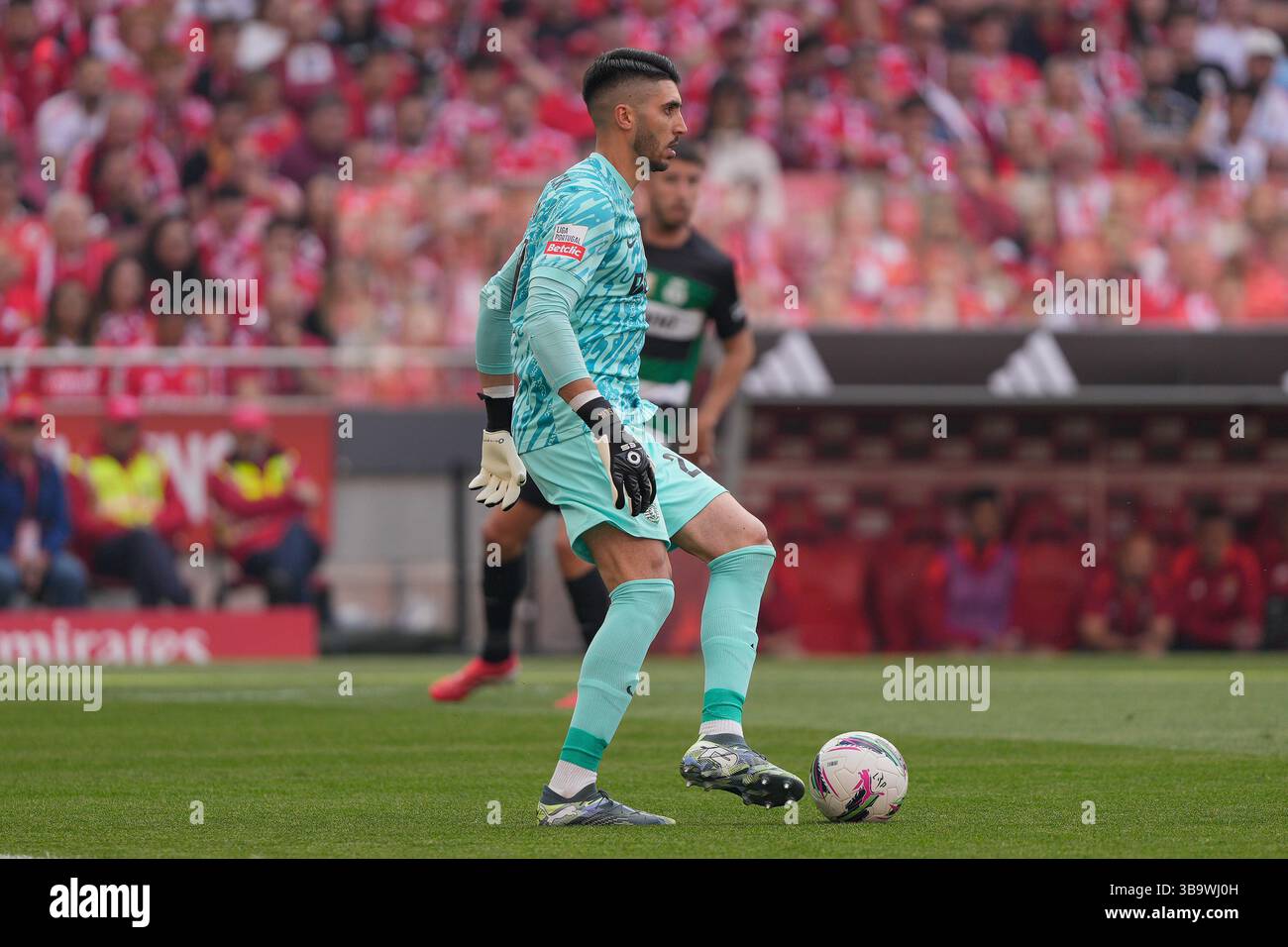 Lisbon, Portugal. 10th May, 2025. Rui Silva of Sporting CP seen in ...