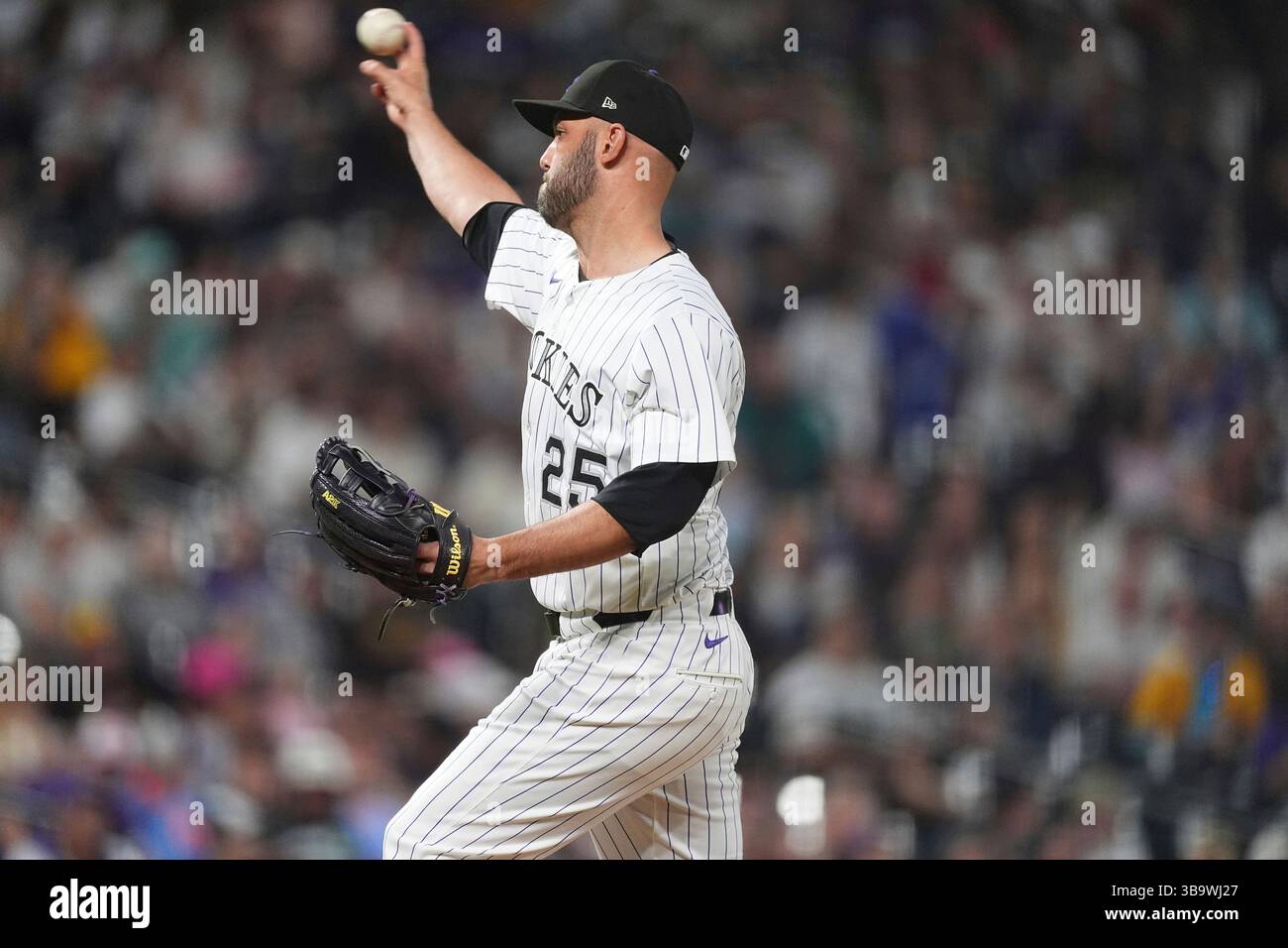 Normally a catcher, Colorado Rockies' Jacob Stallings works as a relief ...