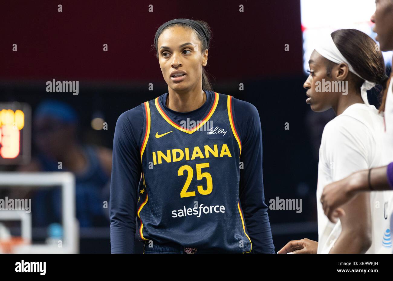 Atlanta, USA. 10th May, 2025. Indiana Fever with guard DeWanna Bonner ...