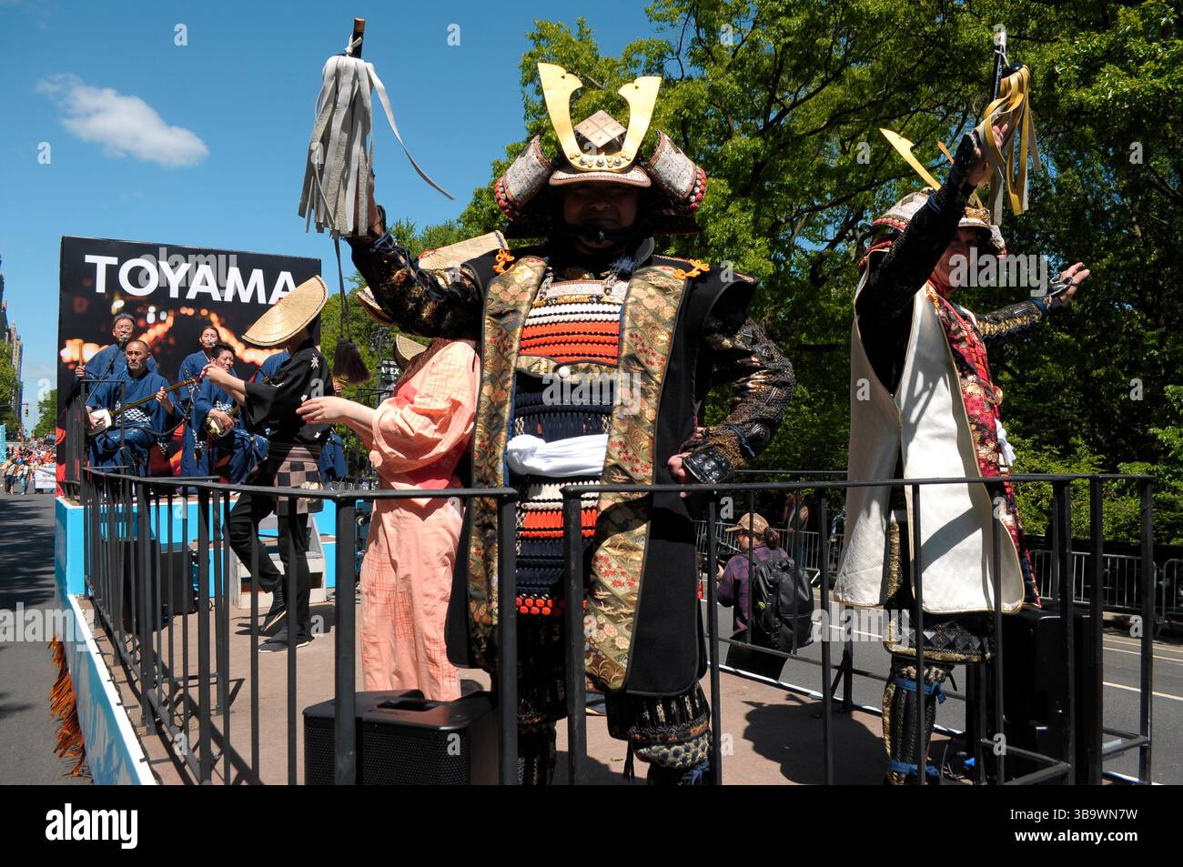New York, United States. 10th May, 2025. People dressed as samurai ...