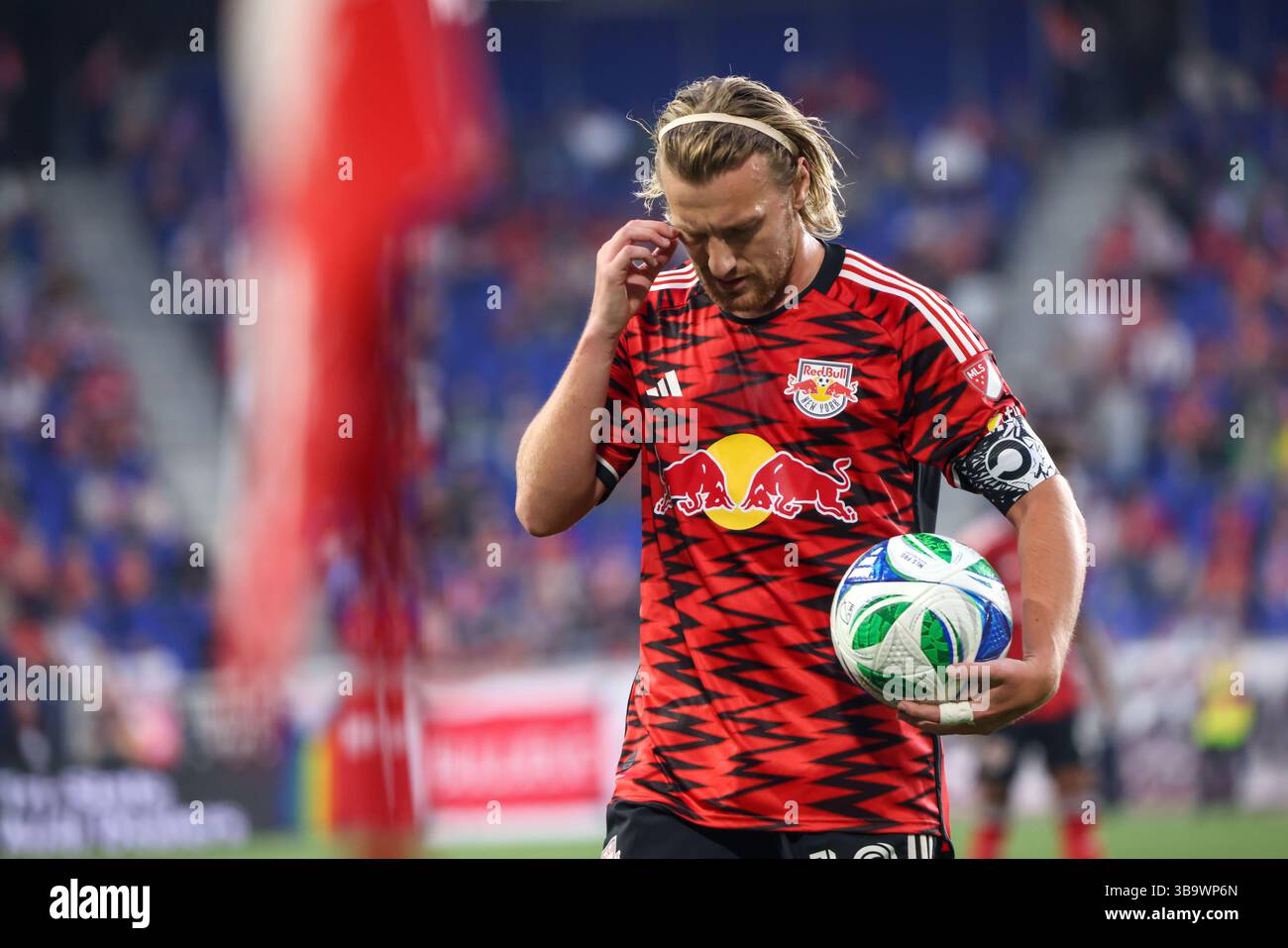 Harrison, United States . 10th May, 2025. Emil Forsberg of the New York ...